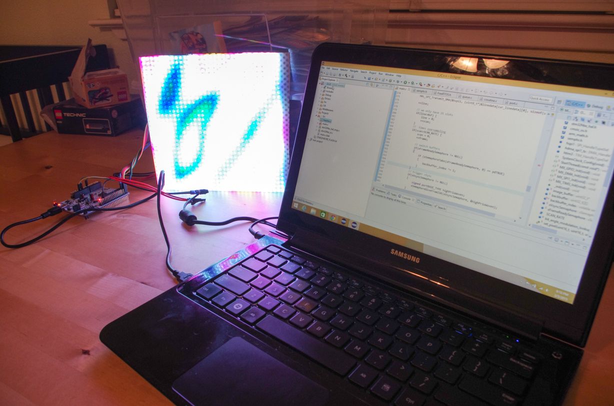32x32 RGB LED Plasma W/ STM32F4. : 7 Steps (with Pictures) - Instructables