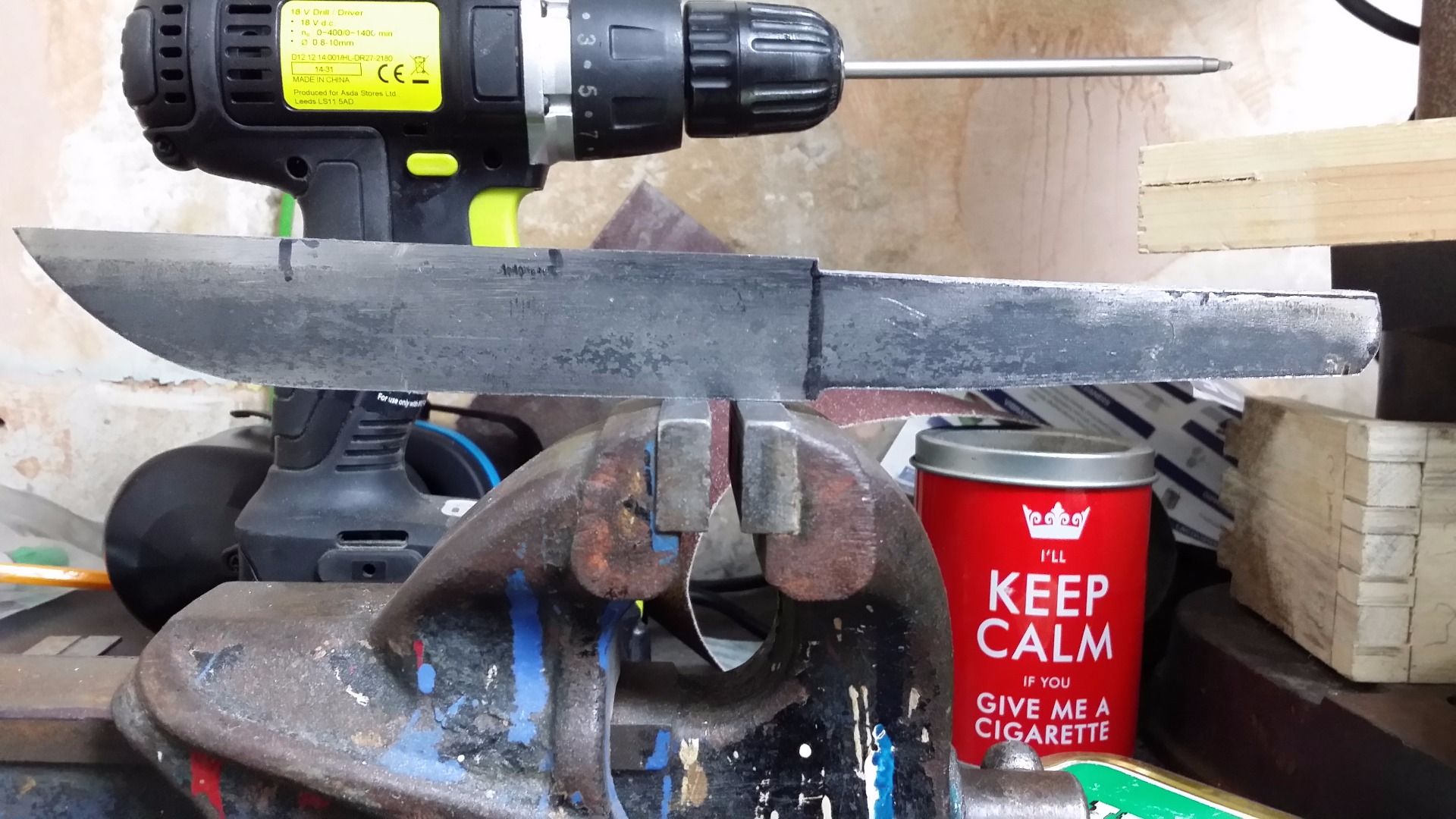 How to Make a Tanto : 12 Steps - Instructables