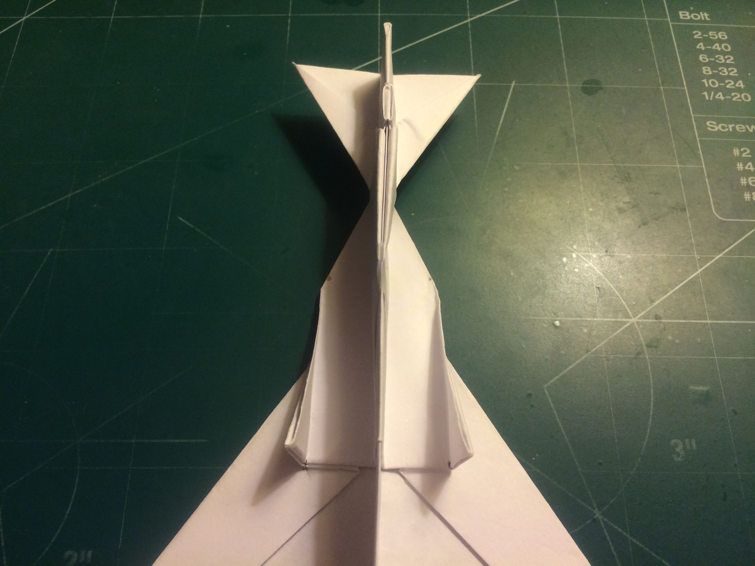 How to Make the Valkyrie Paper Airplane : 6 Steps - Instructables