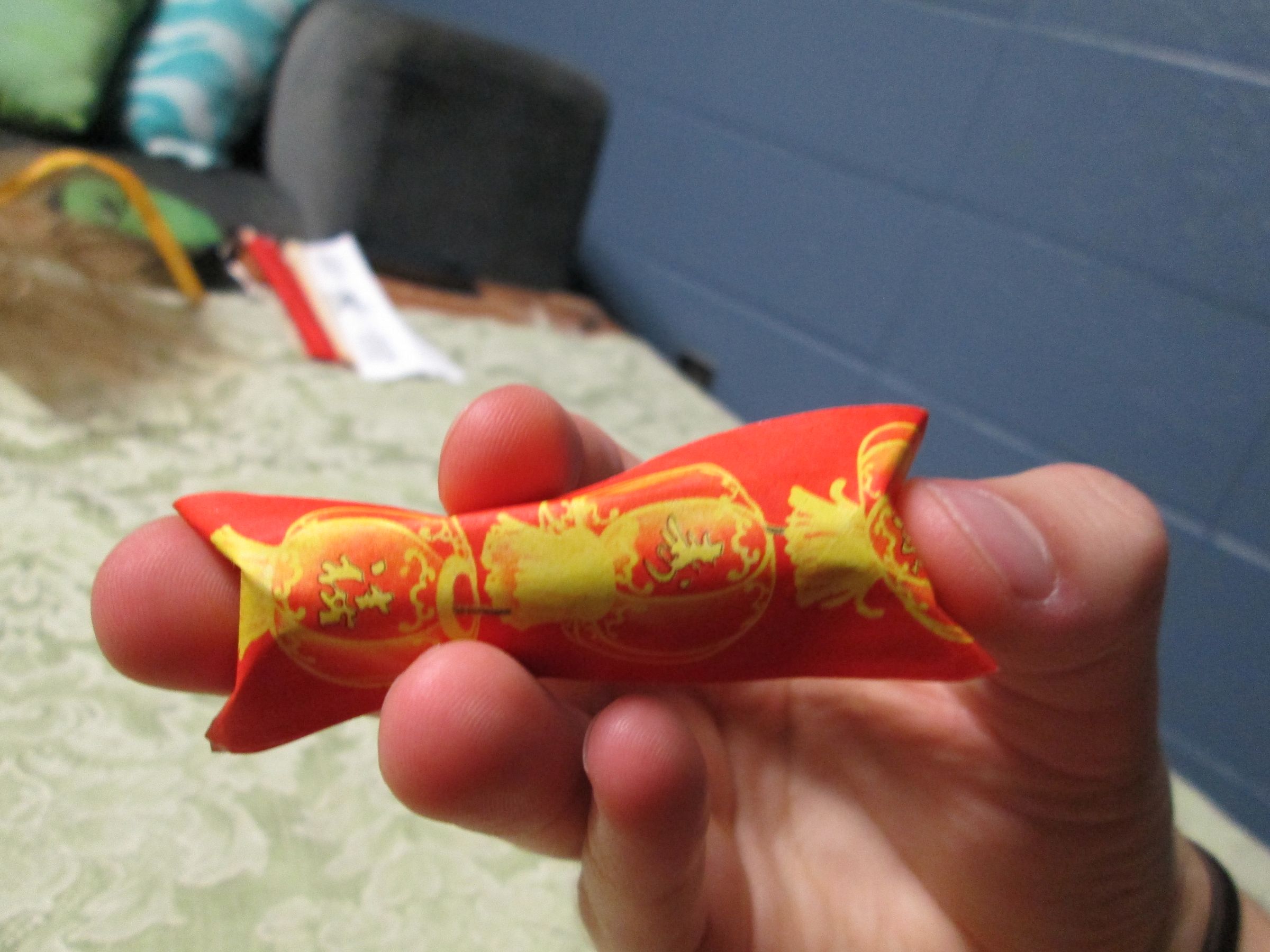 Origami: Turning Your Chopstick Wrapper Into a Tray at Asian ...