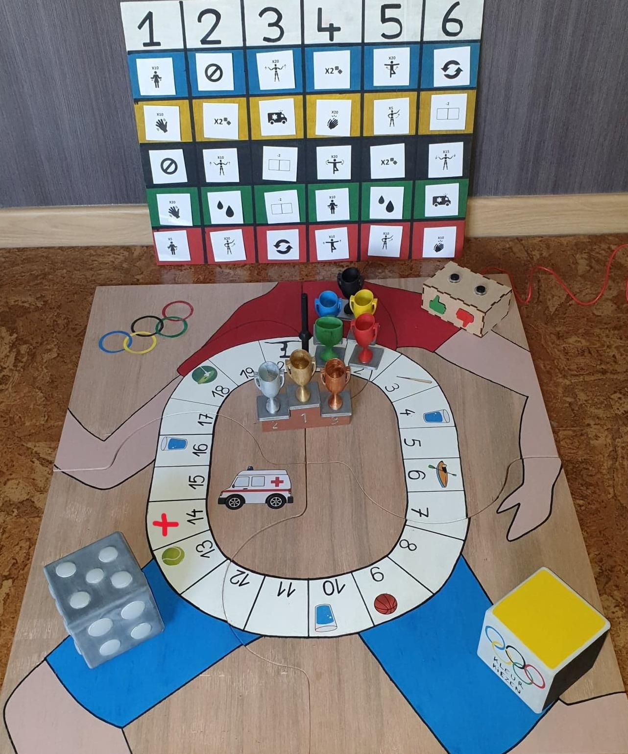 D4E1: Kleurrijk Bewegen : 4 Steps - Instructables