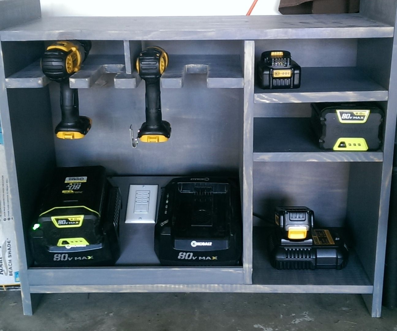 Cordless Tool Charging Station : 4 Steps - Instructables
