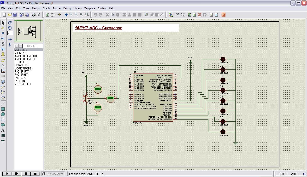 PIC 16F917 Gyroscope Interface : 3 Steps - Instructables