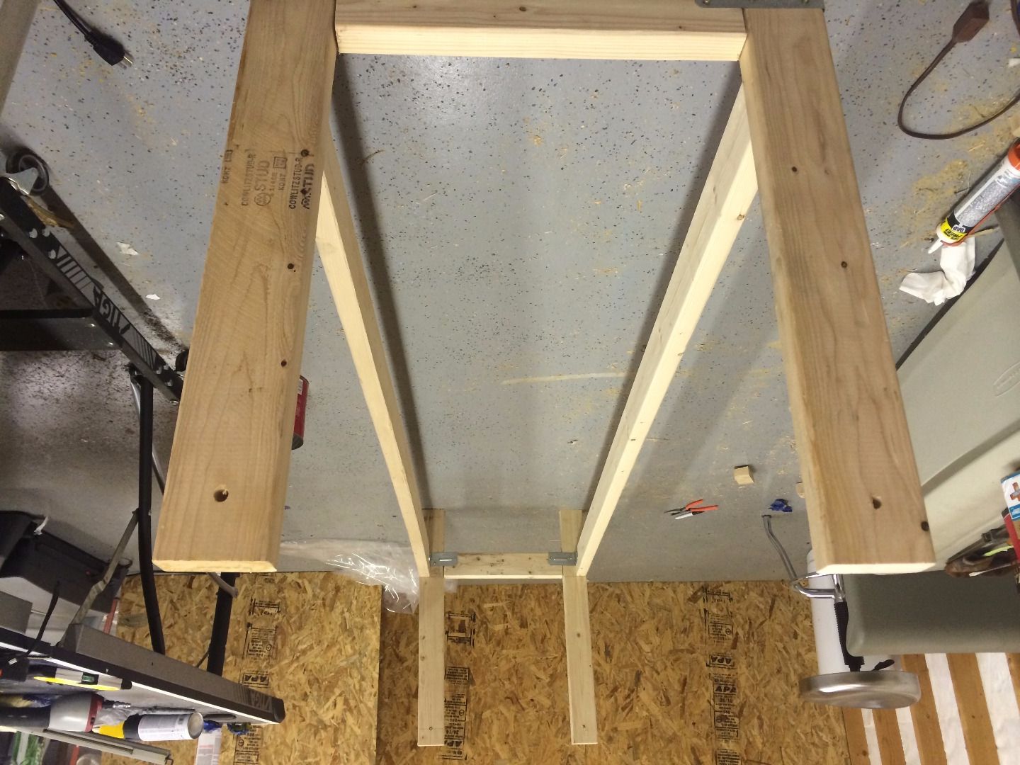 Build an Adjustable Stand Up Workbench : 7 Steps (with Pictures ...