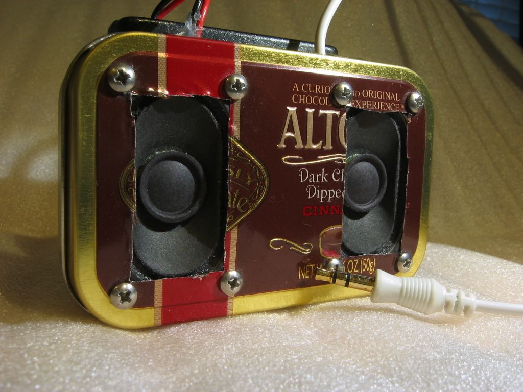 MintyBlaster - Altoids Stereo Speakers : 8 Steps - Instructables