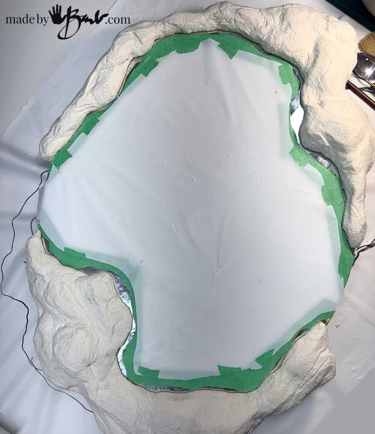 Make a Faux Rock Mirror With Paper! Light & Strong! : 8 Steps (with ...