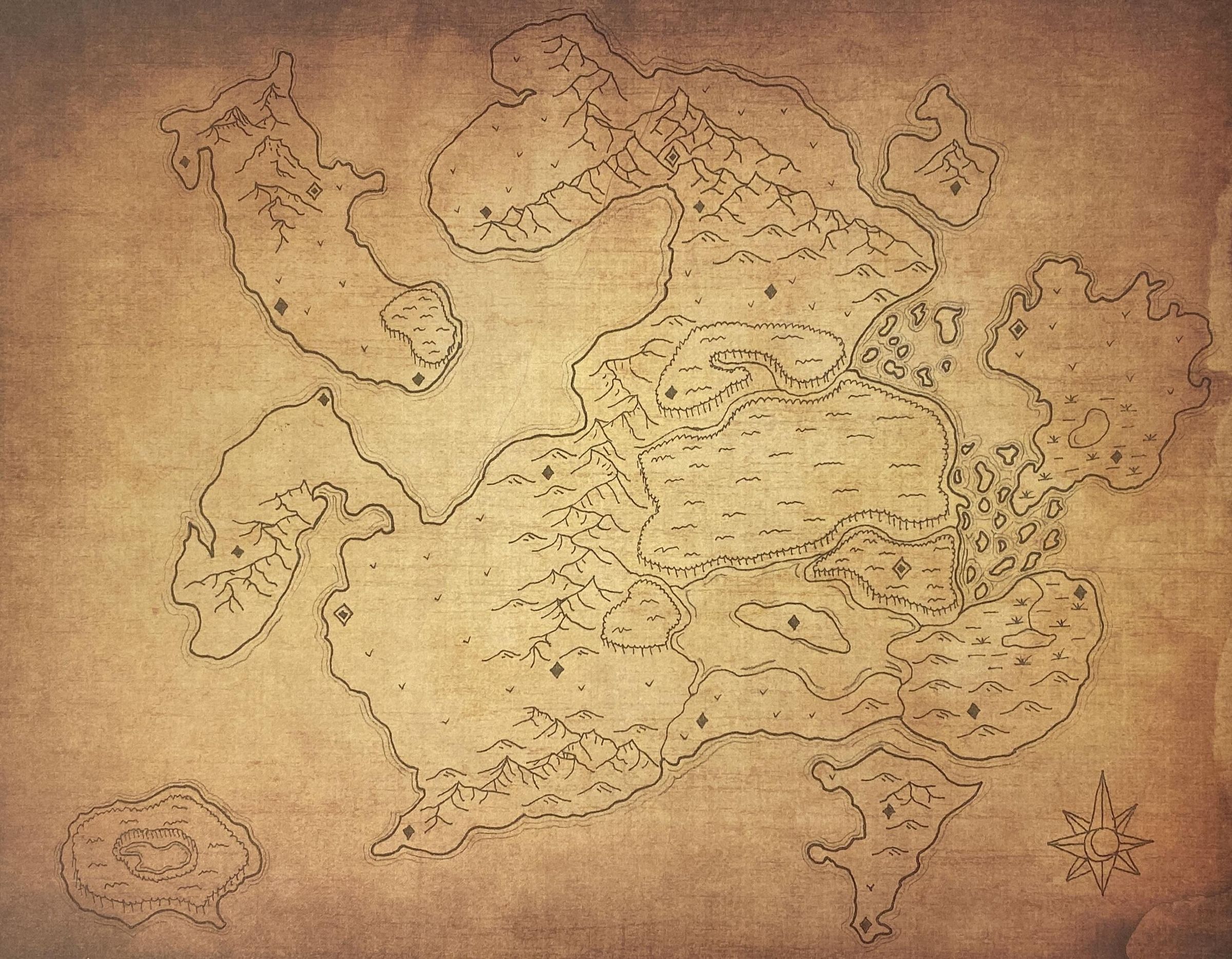 Draw Your Own Fantasy Maps : 11 Steps (with Pictures) - Instructables