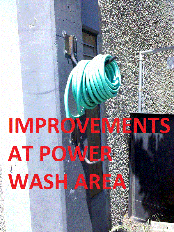IMPROVEMENTS NEEDED IN POWER WASH AREA : 5 Steps - Instructables