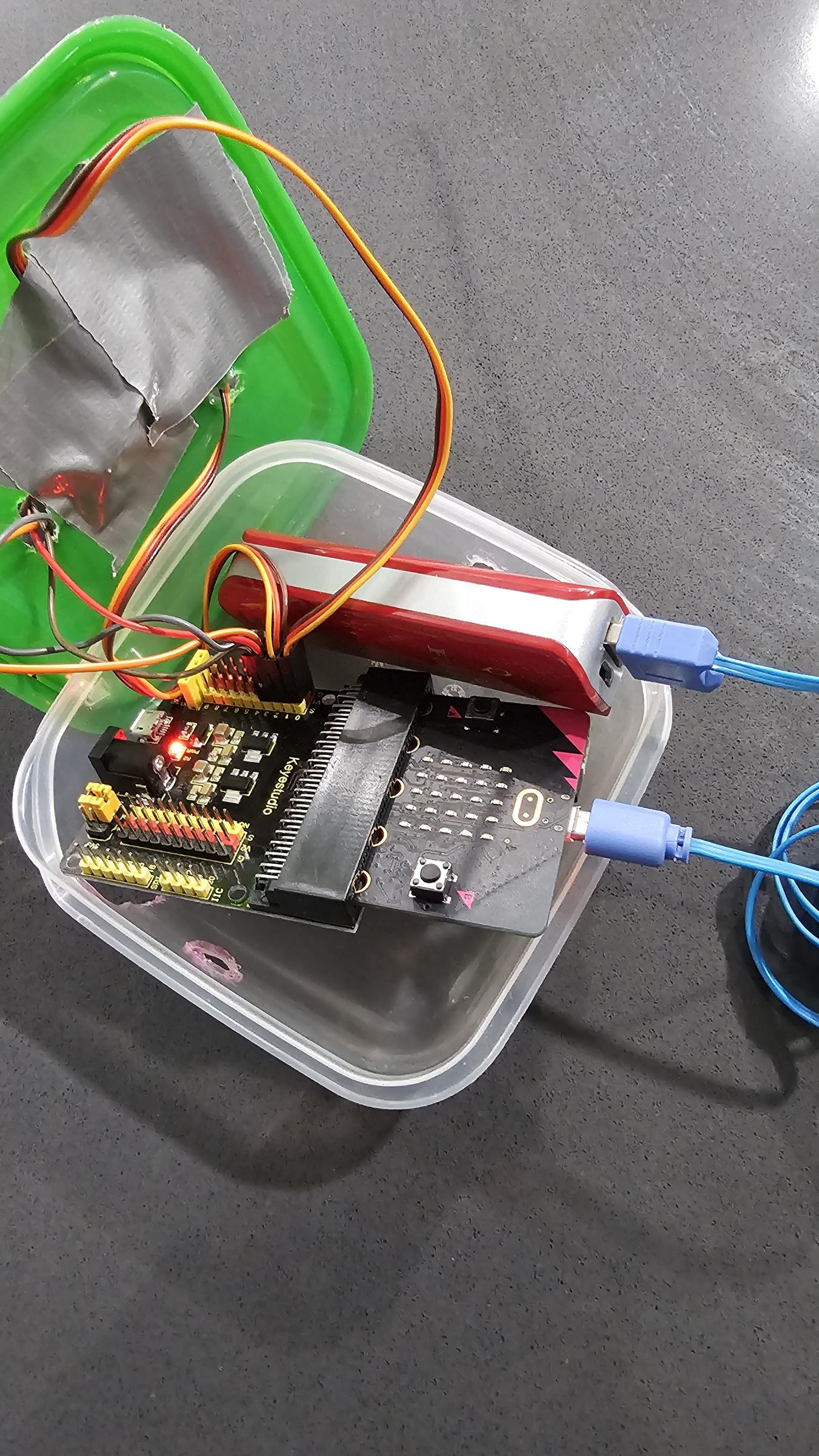 Radar Rubber Band Shooter Using Microbit : 18 Steps - Instructables