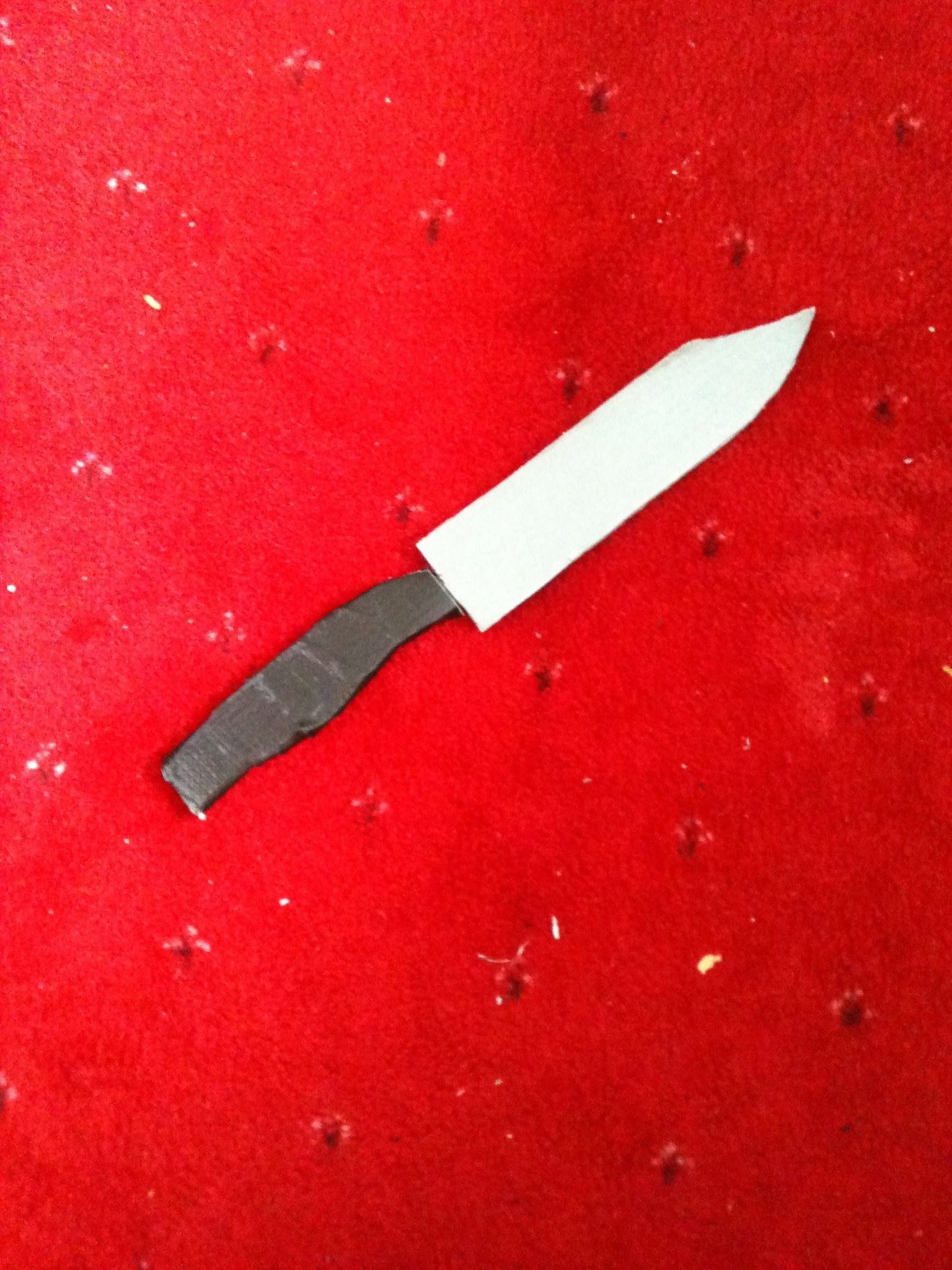 Cardboard Military/Combat Knife : 6 Steps - Instructables