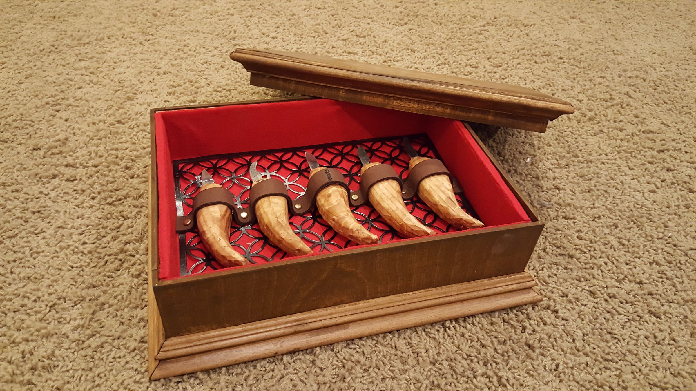 DIY Carving Knifes From Hacksaw Blades + Custom Box : 8 Steps (with ...