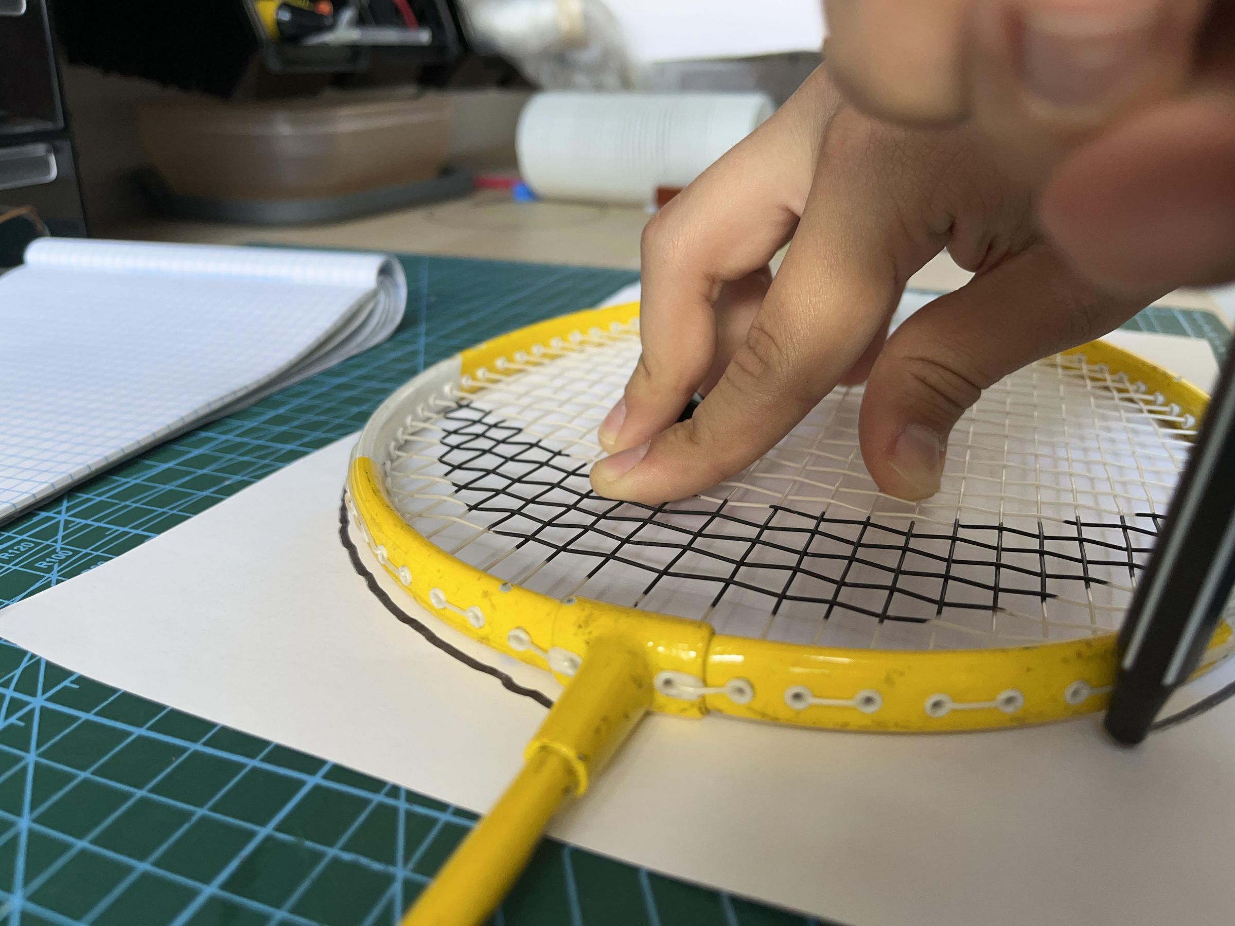 3D Printed Badminton Racket : 11 Steps (with Pictures) - Instructables