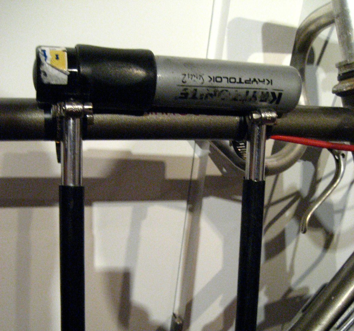 Simple Bike U-Lock Holder : 4 Steps - Instructables