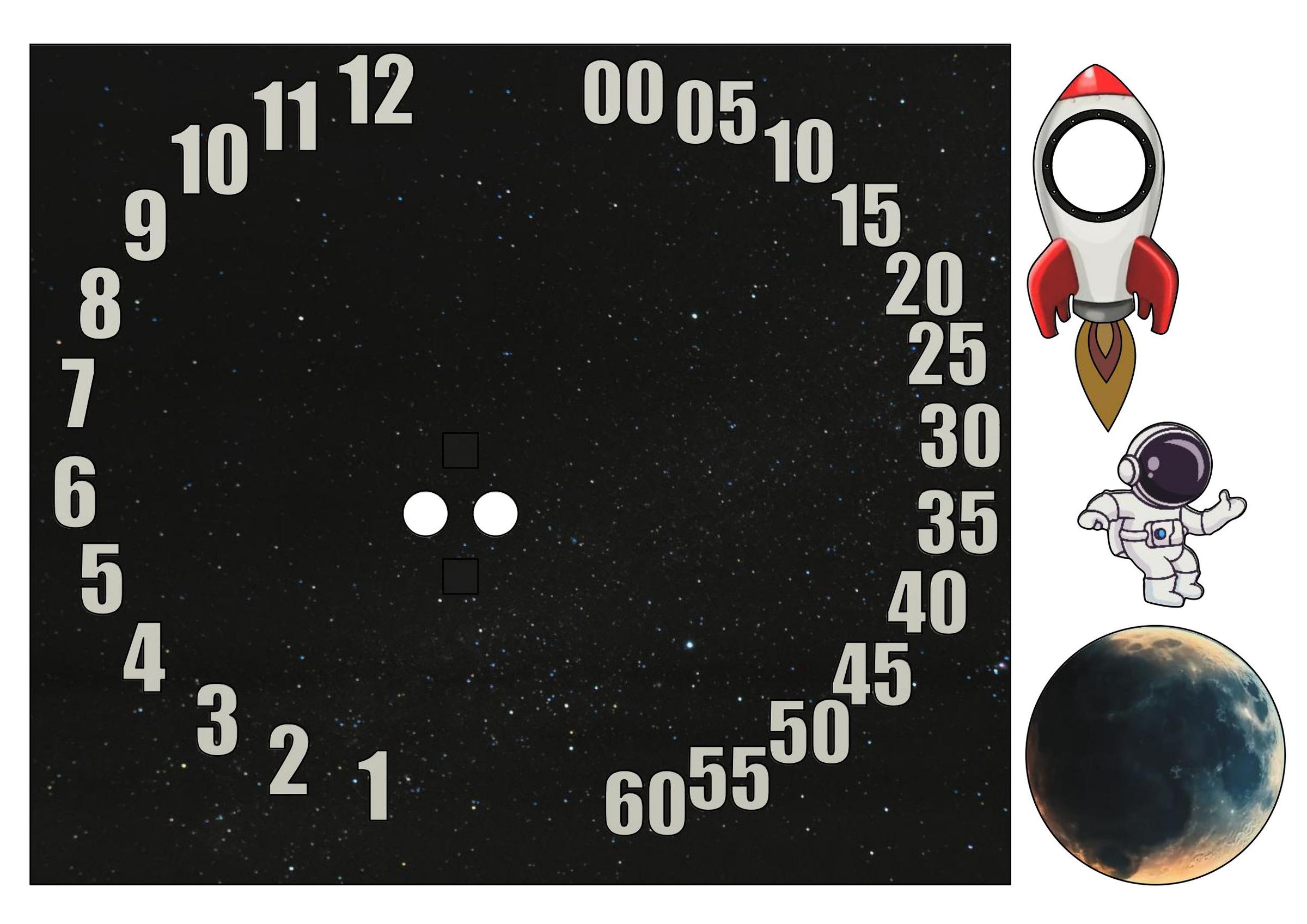 DIY Space Clock / Arduino Servo Clock. : 7 Steps (with Pictures ...