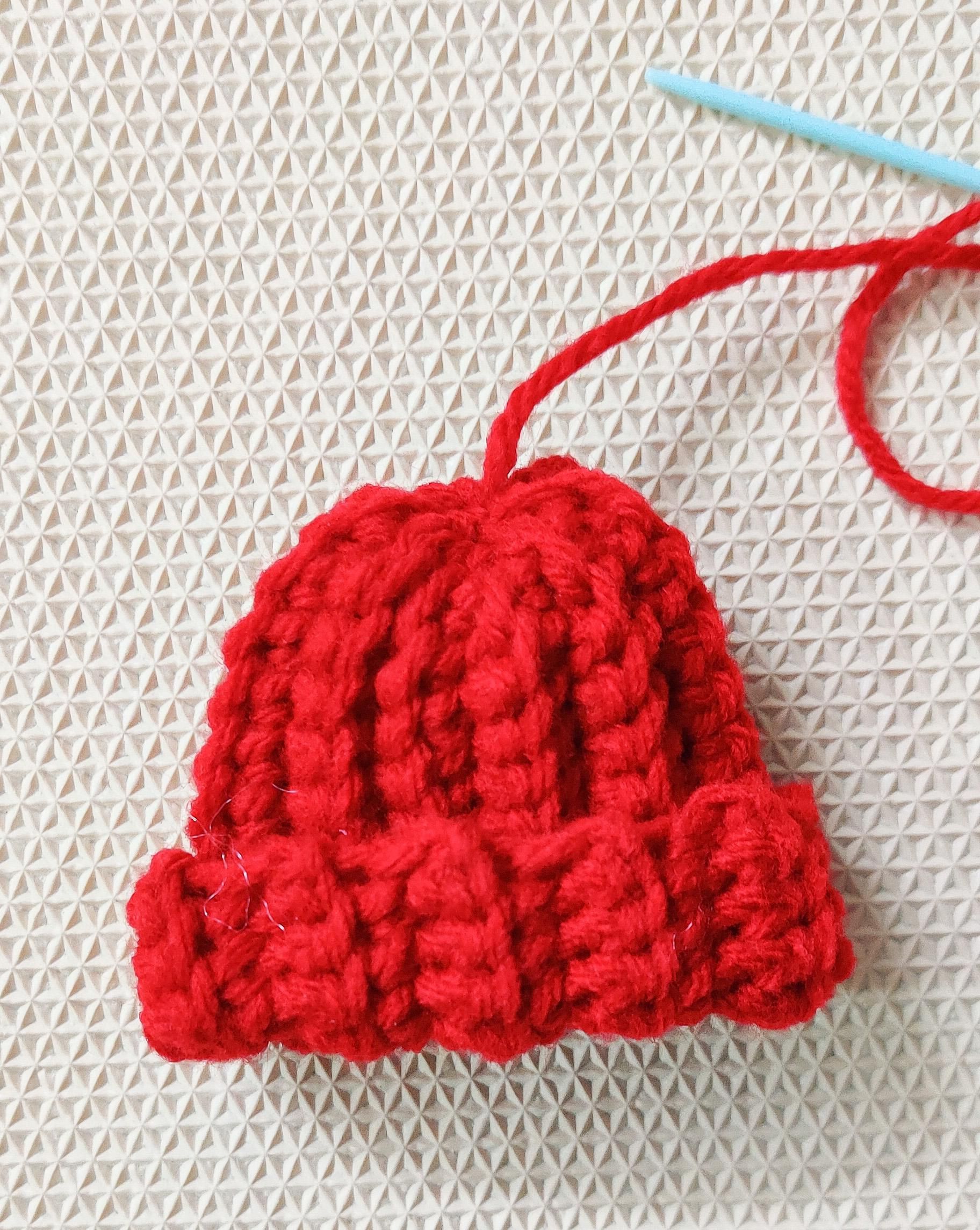 Easy and Quick Crochet Mini Hat Ornament : 6 Steps (with Pictures ...