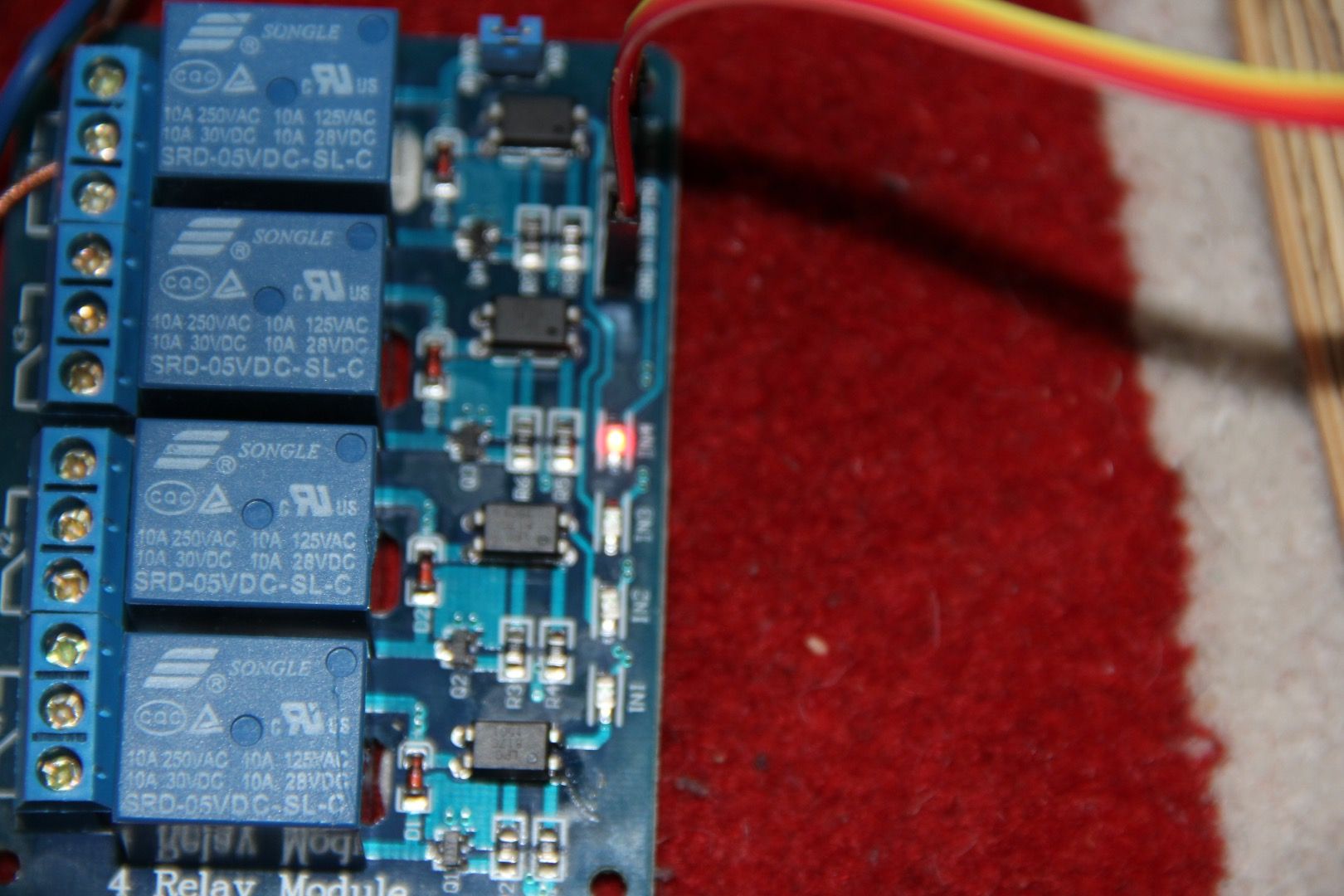 Controlling 120-240 VAC With a Relay Using Arduino : 5 Steps ...