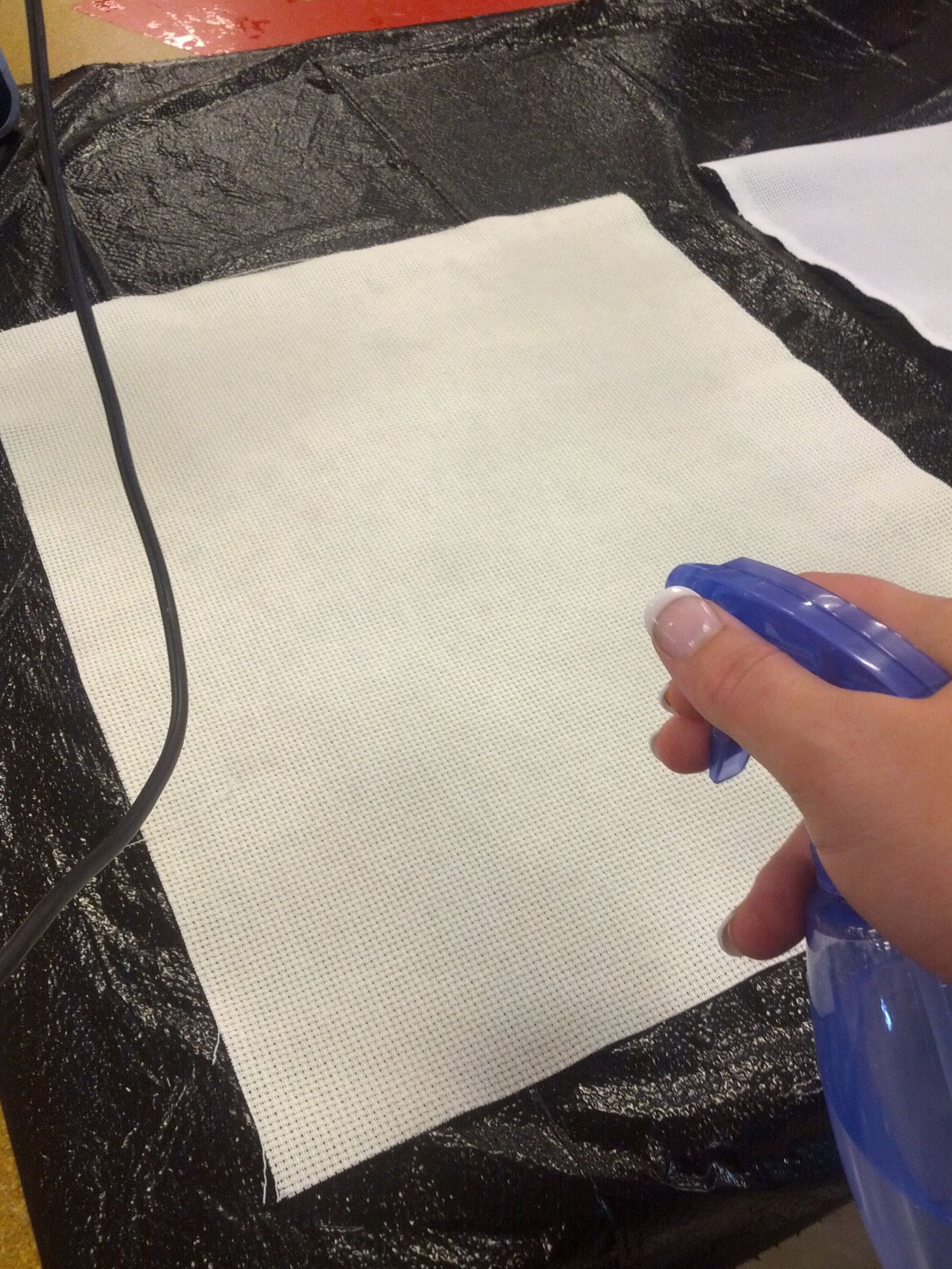 How to Dye Fabric With Tissue Paper (I Made It at TechShop!) : 5 Steps ...