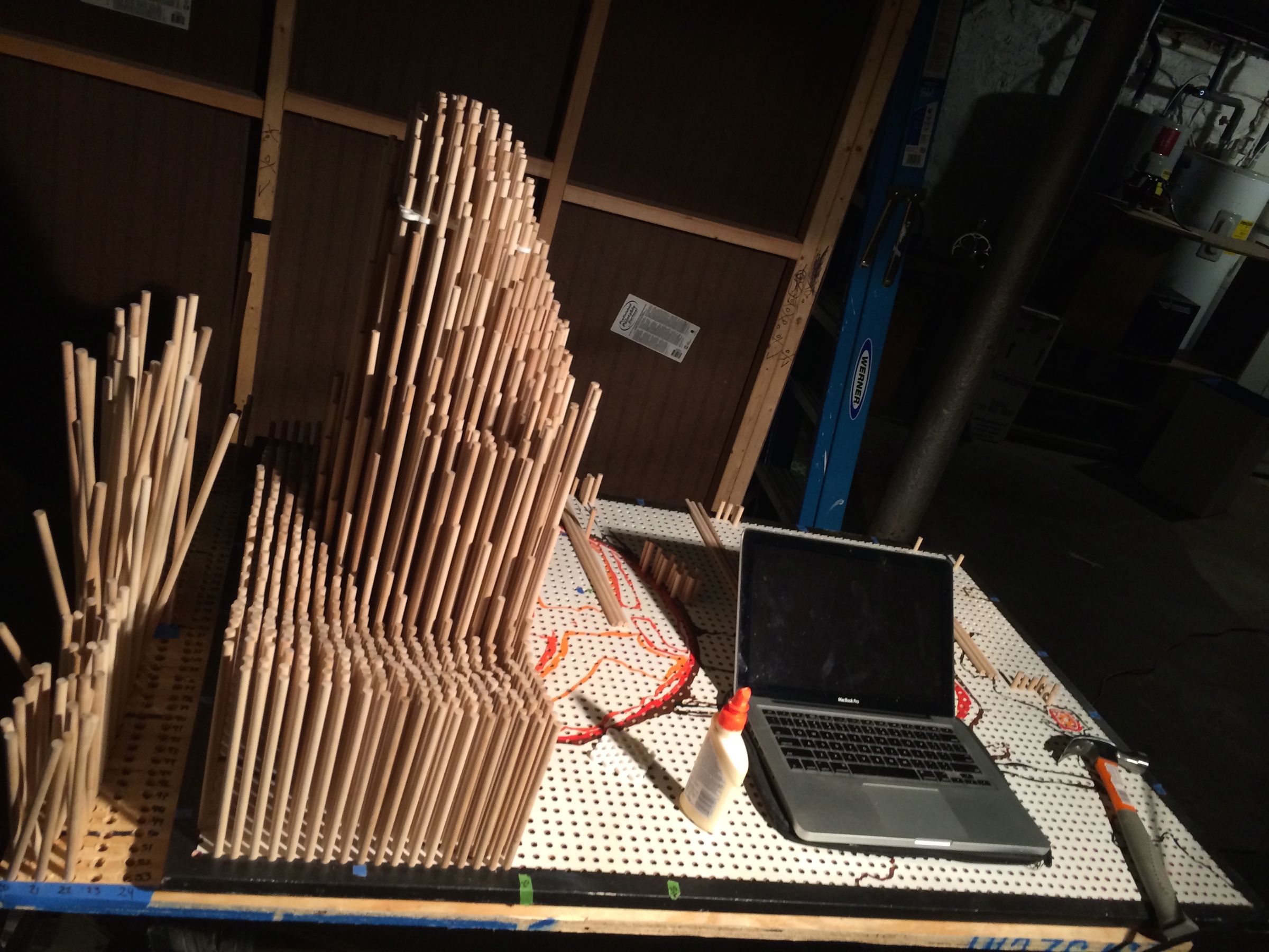 Transform an Image Into a Dowel Rod Sculpture : 7 Steps (with Pictures ...