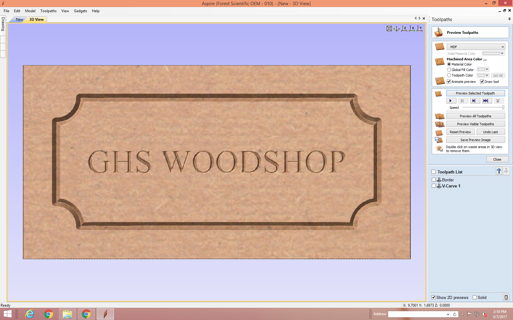 CNC Plaque Tutorial: Part One : 8 Steps (with Pictures) - Instructables