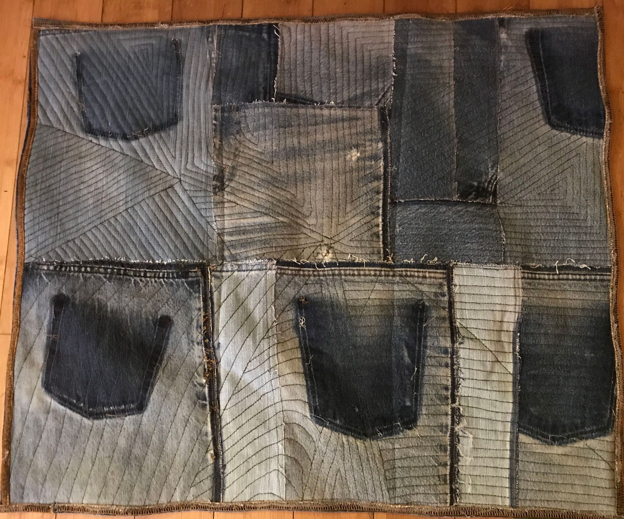 Denim Rug From Recycled Material : 8 Steps (with Pictures) - Instructables