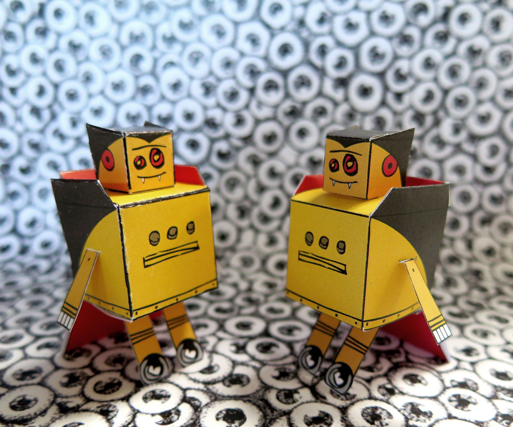 Vampire Robot Papercraft : 13 Steps (with Pictures) - Instructables