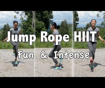 Intense Jump Rope HIIT Cardio Workout - Instructables