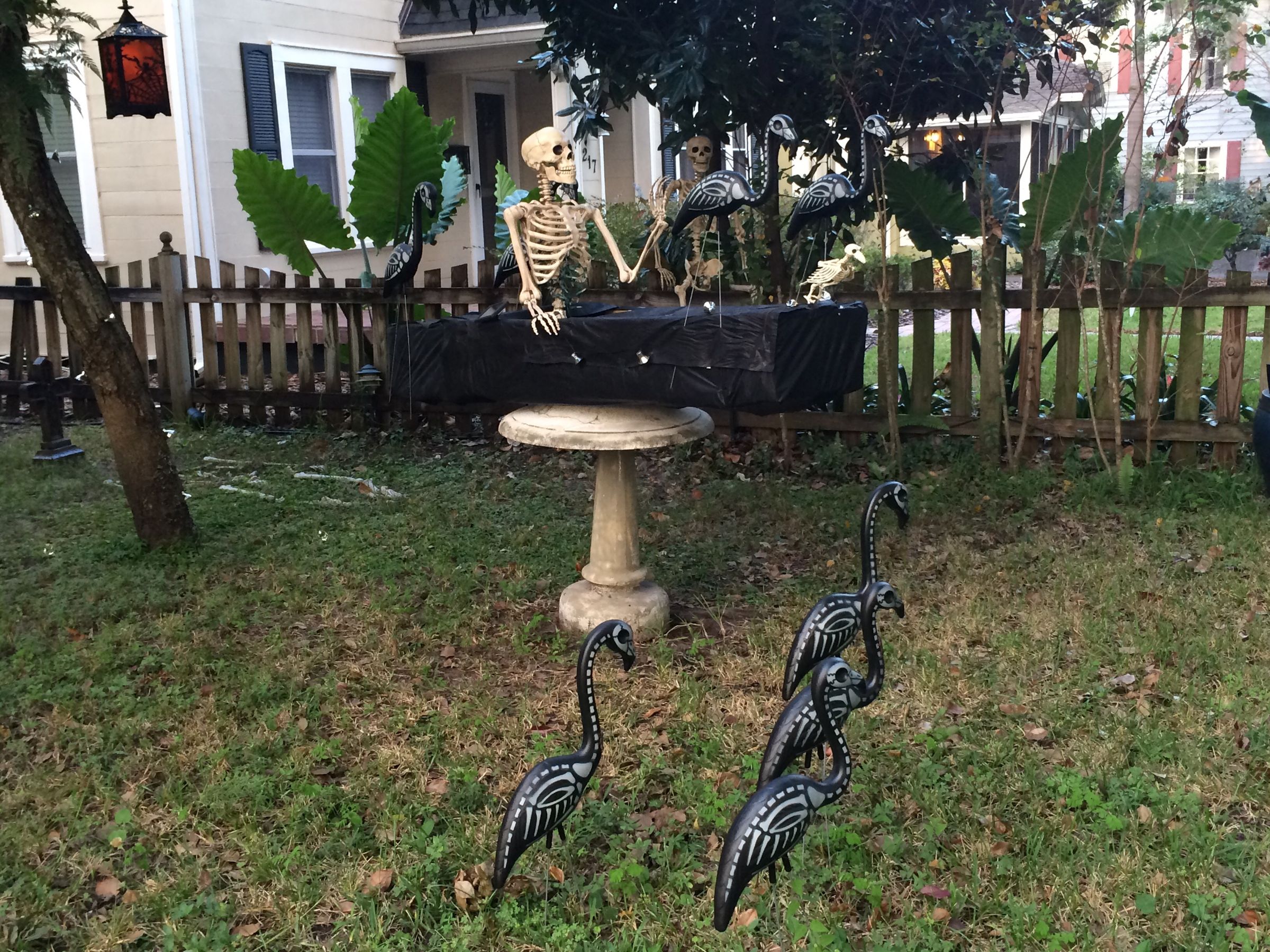 Flying Casket With Flamingo Pall Bearers : 5 Steps - Instructables