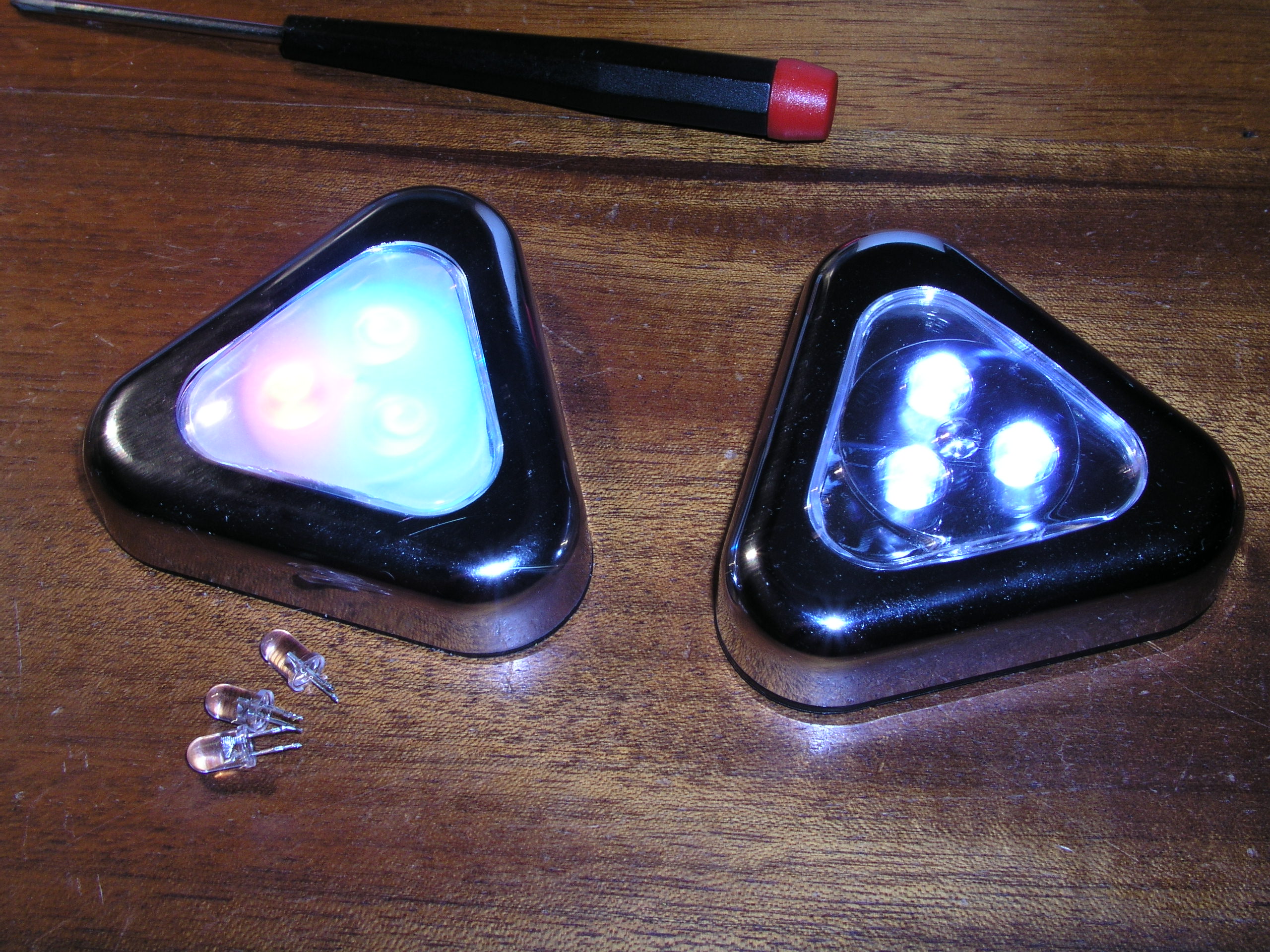 RGB LED Moodlight in 10 Minutes! : 3 Steps - Instructables