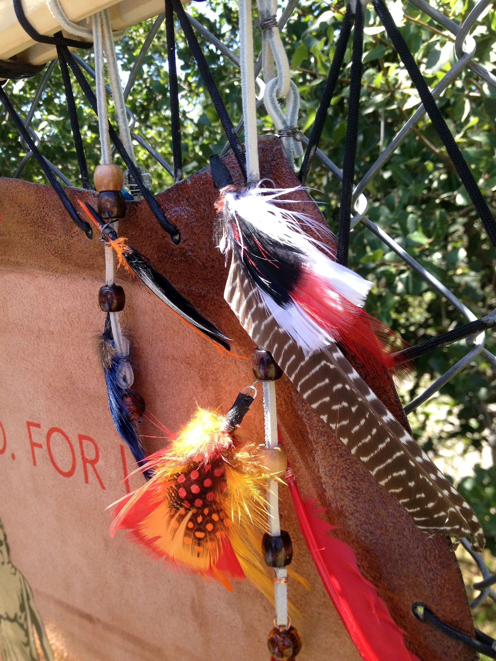 Handmade Boy Scout Troop Flag - Leather & Wood : 4 Steps (with Pictures ...