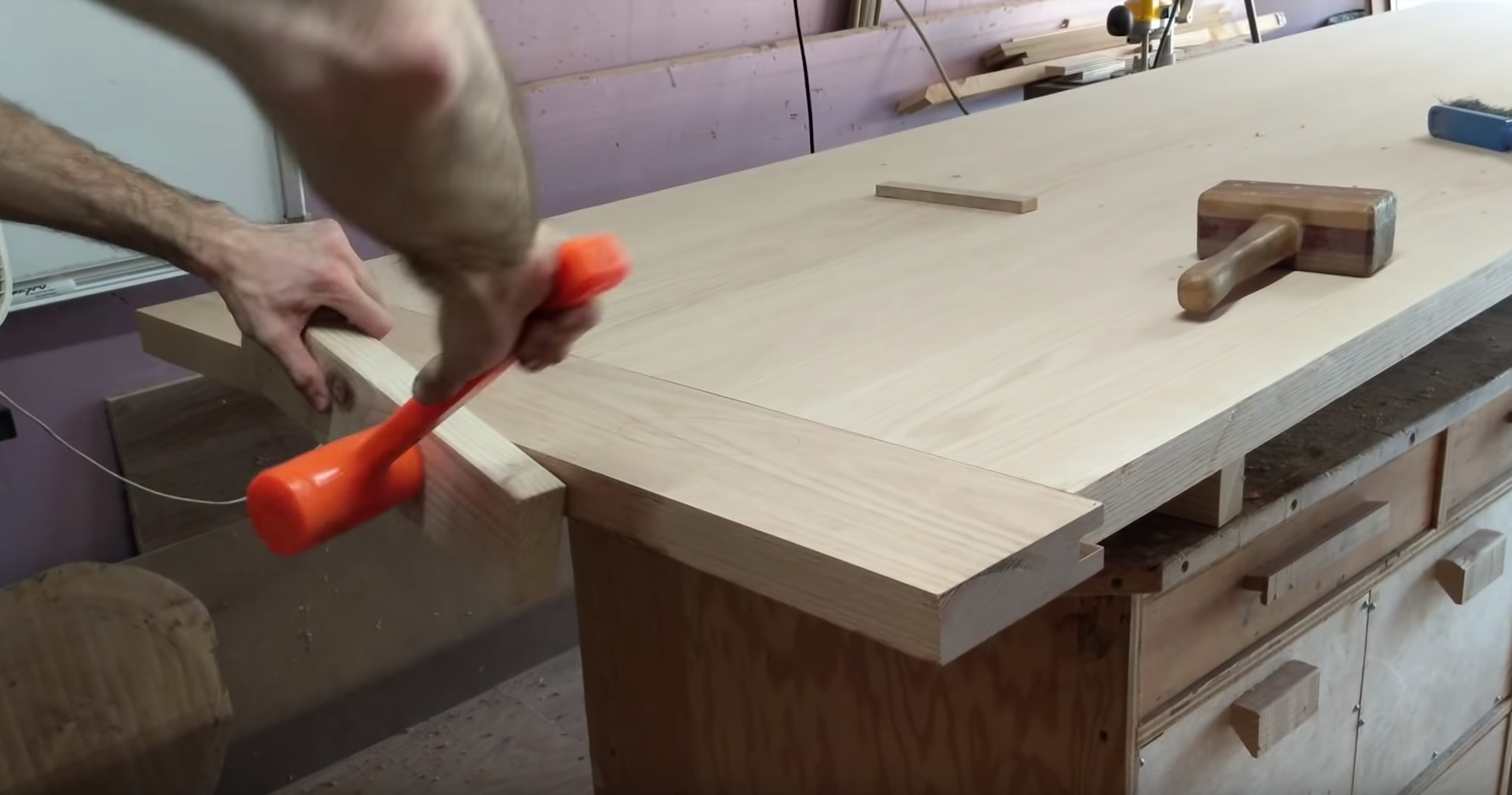 Make a Conference Table & How to Cut Breadboard Ends : 16 Steps (with ...