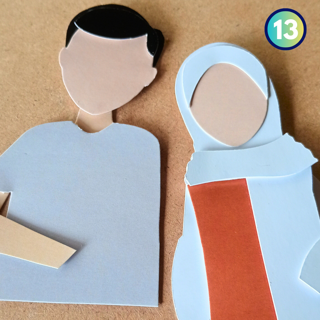 DIY Personalized Paper-Cut Portrait (with SVG Template) With LOKLiK ...