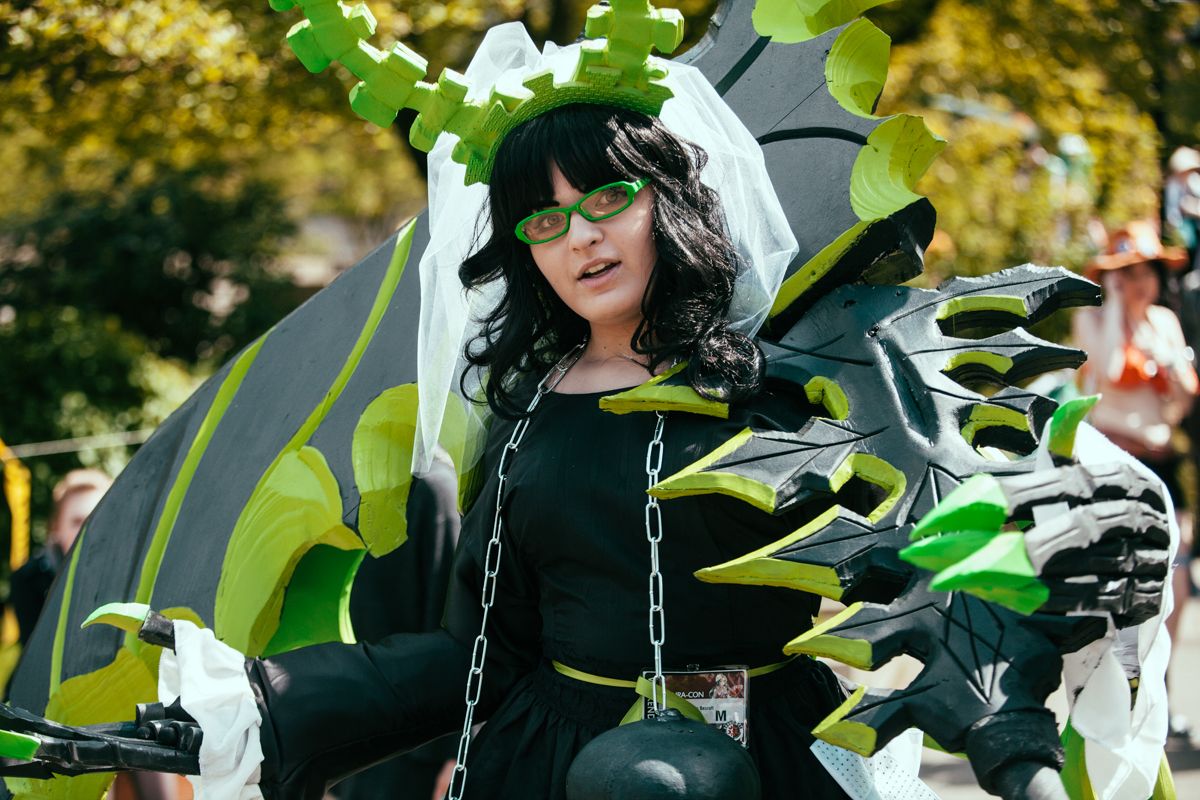 Dead Master Cosplay Costume (Black Rock Shooter) : 3 Steps (with ...