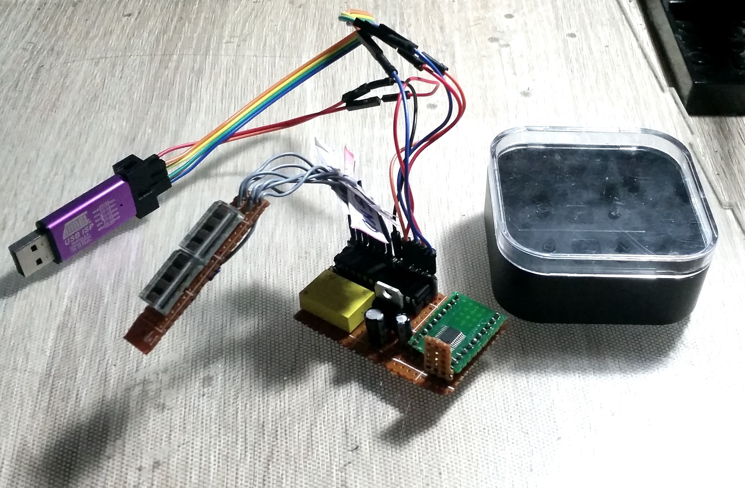 Tiny LED Matrix Display Clock : 8 Steps - Instructables