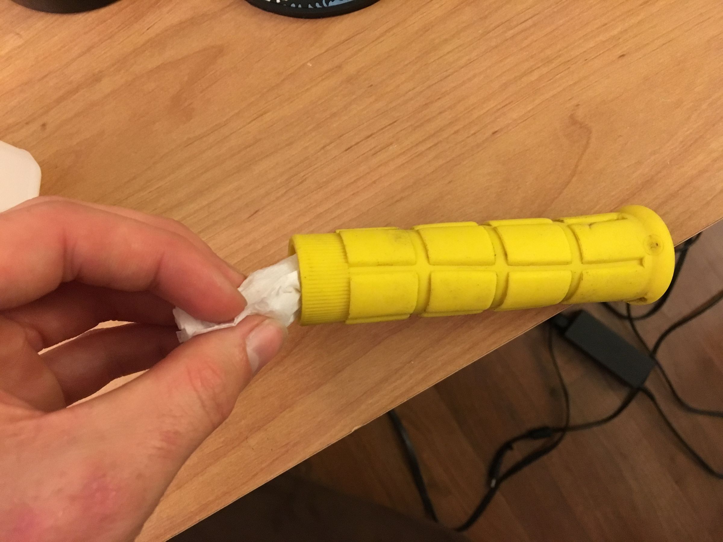 Install Tight Bike Grips With Safety Wire : 5 Steps (with Pictures ...