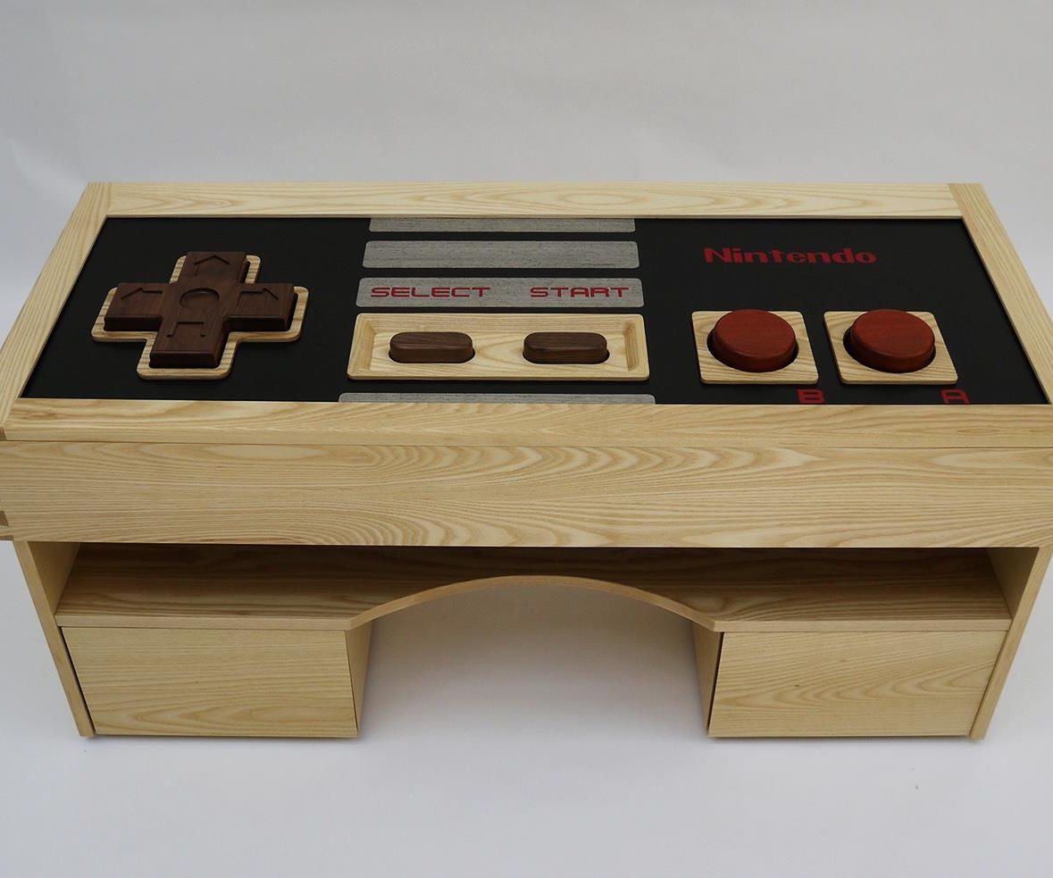 Functional Nintendo Controller Coffee Table : 3 Steps (with Pictures ...