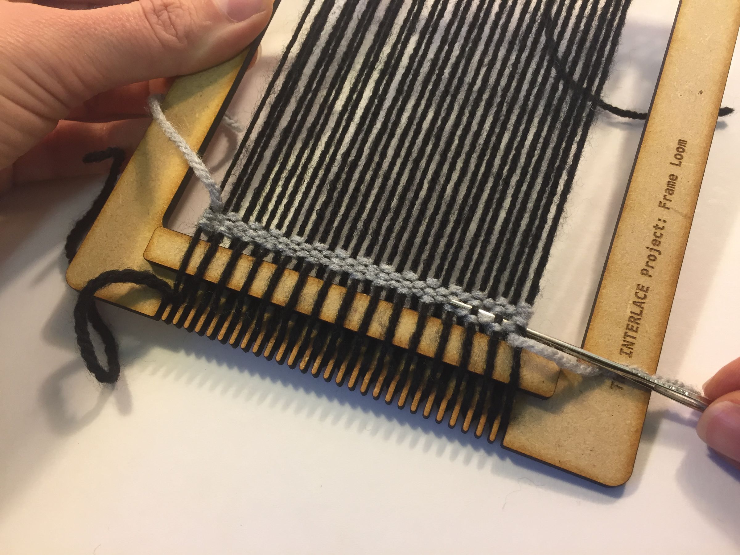 Laser Cut Mini Frame Loom Weaving : 24 Steps (with Pictures ...