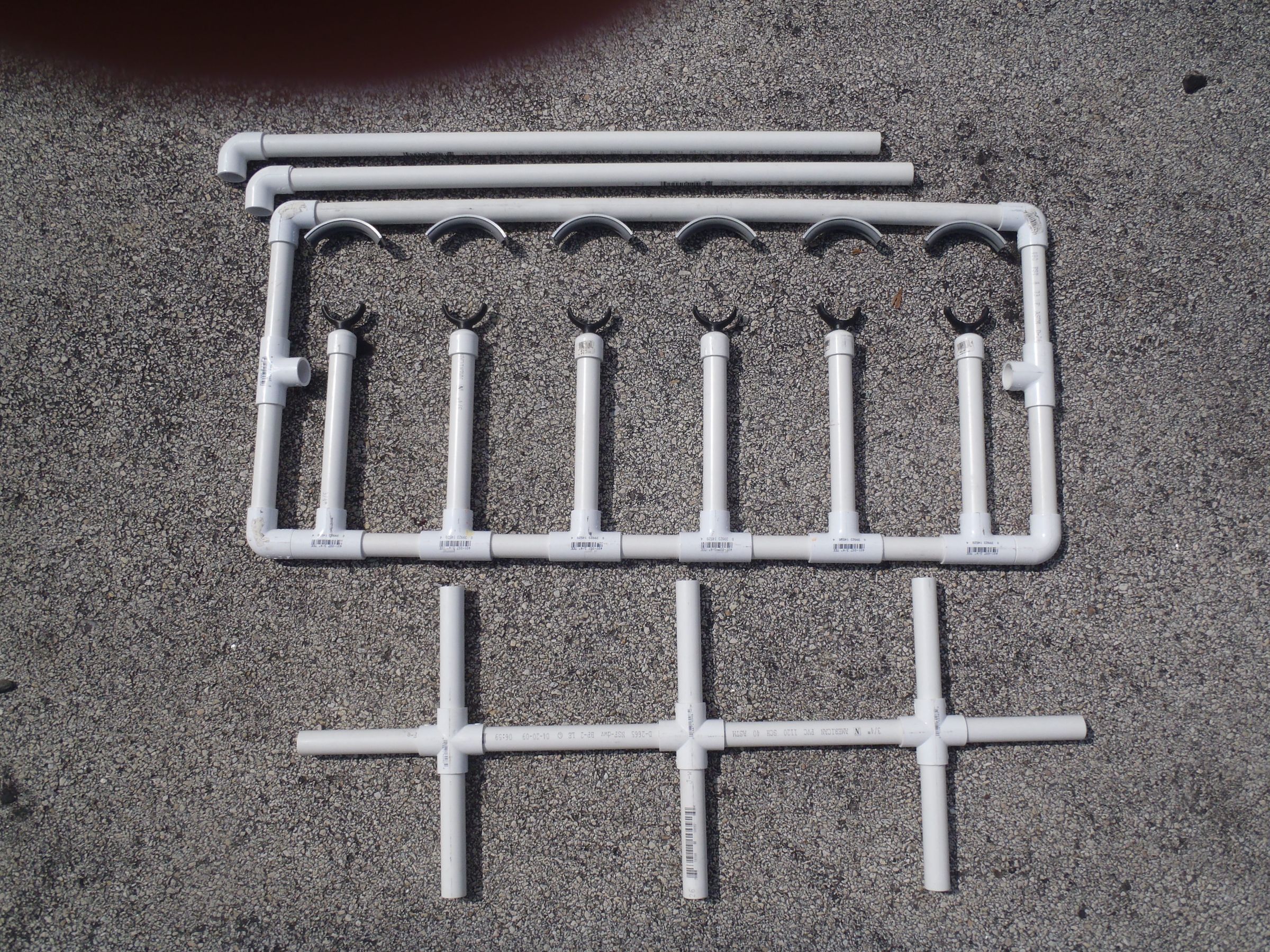 6 Player Paintball Gun and Mask Rack : 8 Steps - Instructables