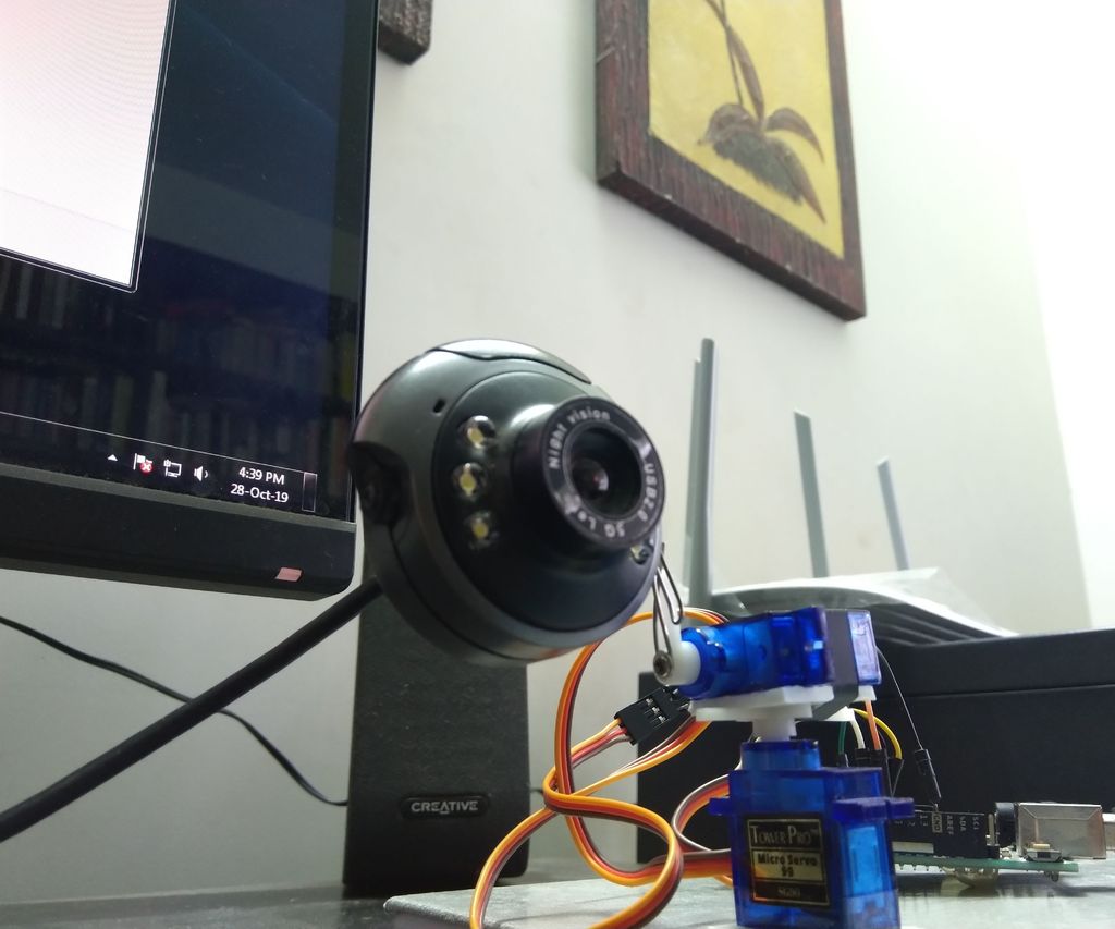 Face Tracking Device Python And Arduino 5 Steps Instructables