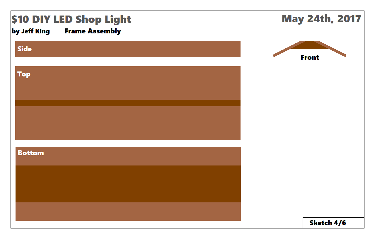 $10 LED Shop Light : 6 Steps (with Pictures) - Instructables