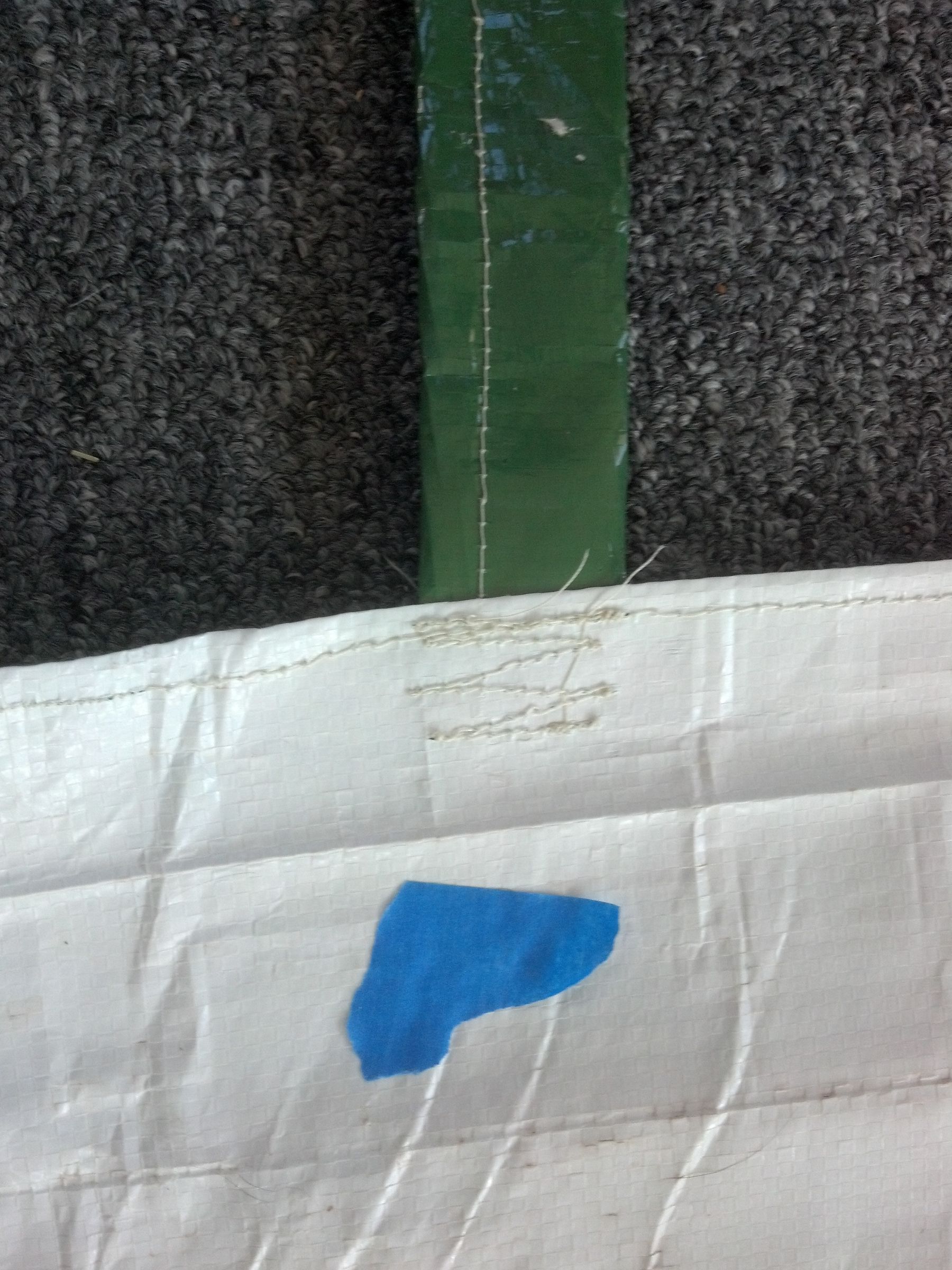 DIY WindShield Protector From Snow & Sun Using Feed Sacks : 7 Steps ...