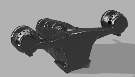 3d Printed Razor Crest: With Full Interior : 12 Steps - Instructables