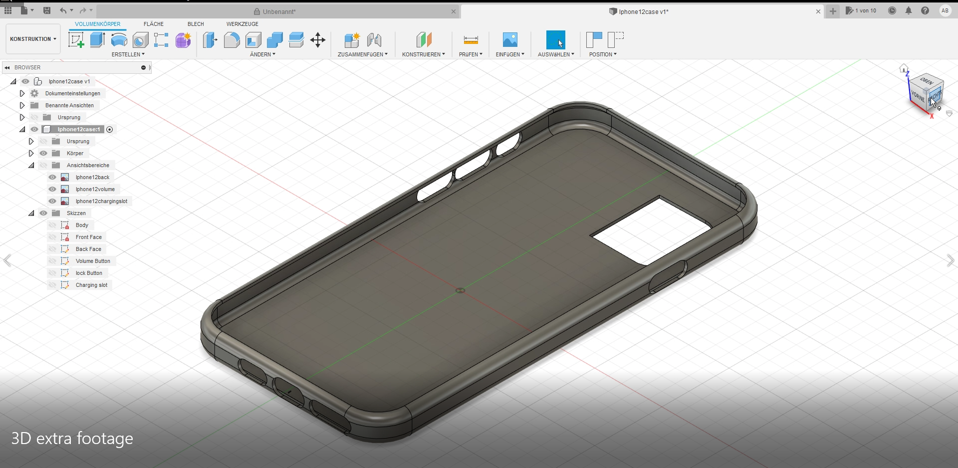 Design Your Own 3D Phone Case Model in Fusion 360! : 6 Steps ...