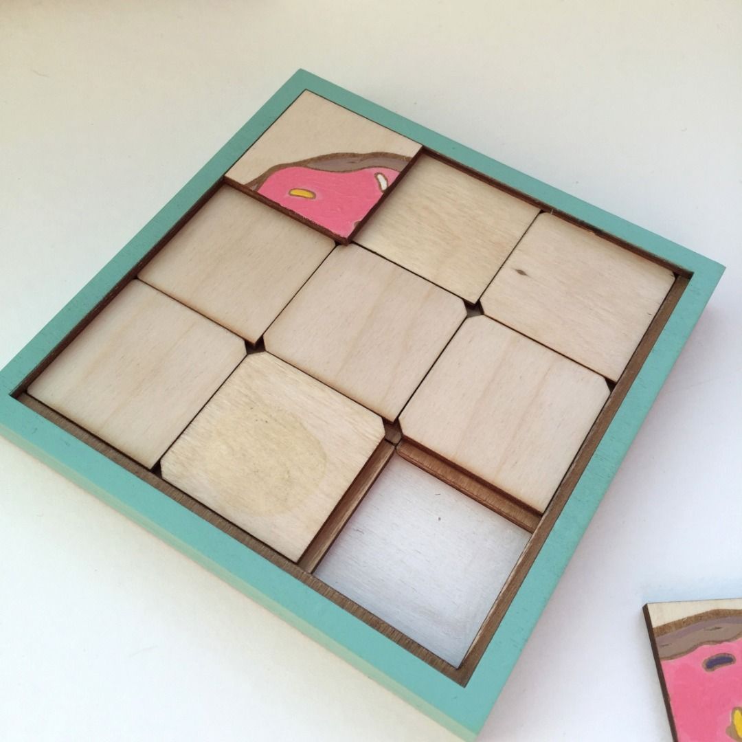 Lasercut Slide Puzzle : 8 Steps (with Pictures) - Instructables