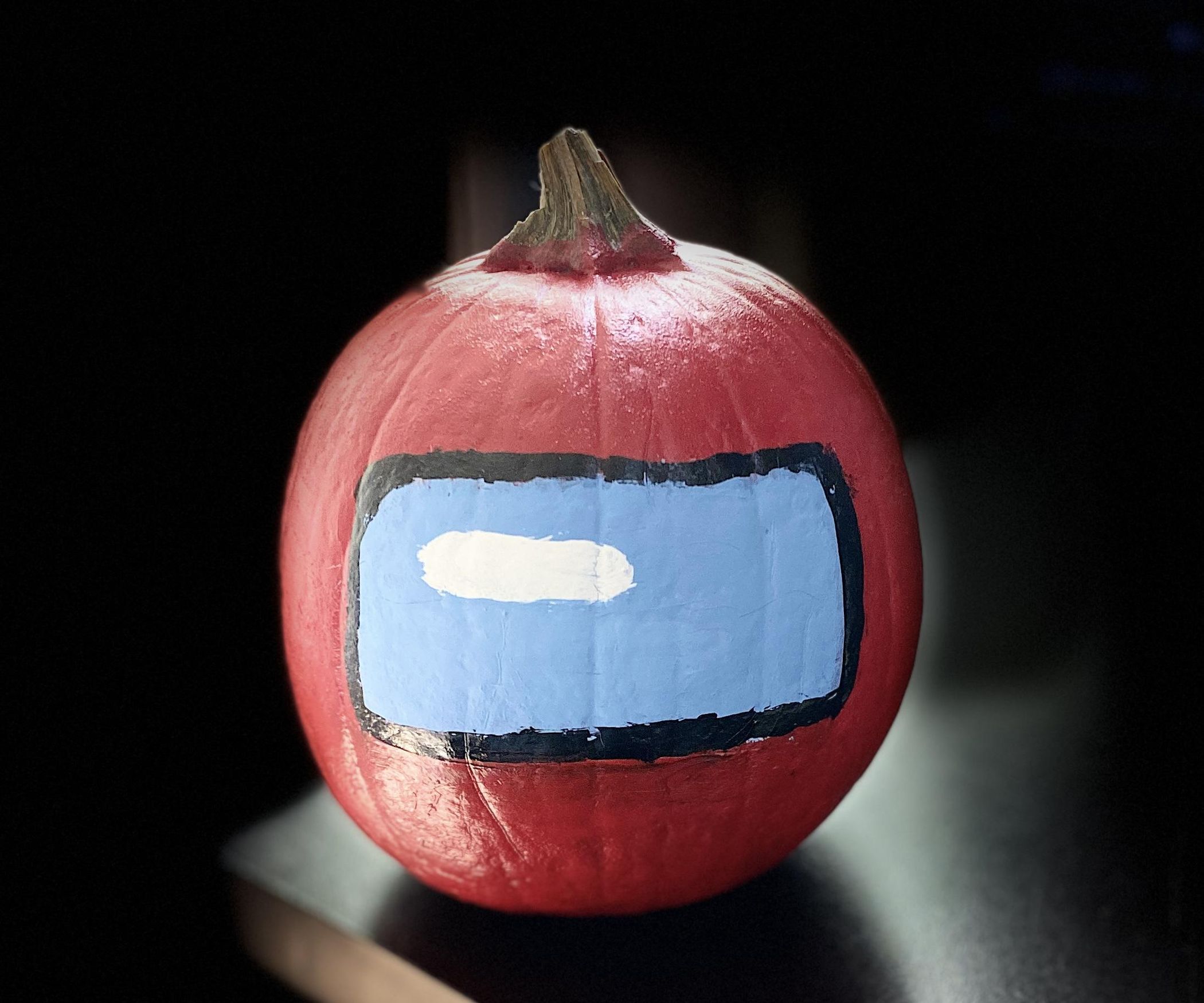 Among Us Themed Pumpkin Painting : 4 Steps - Instructables