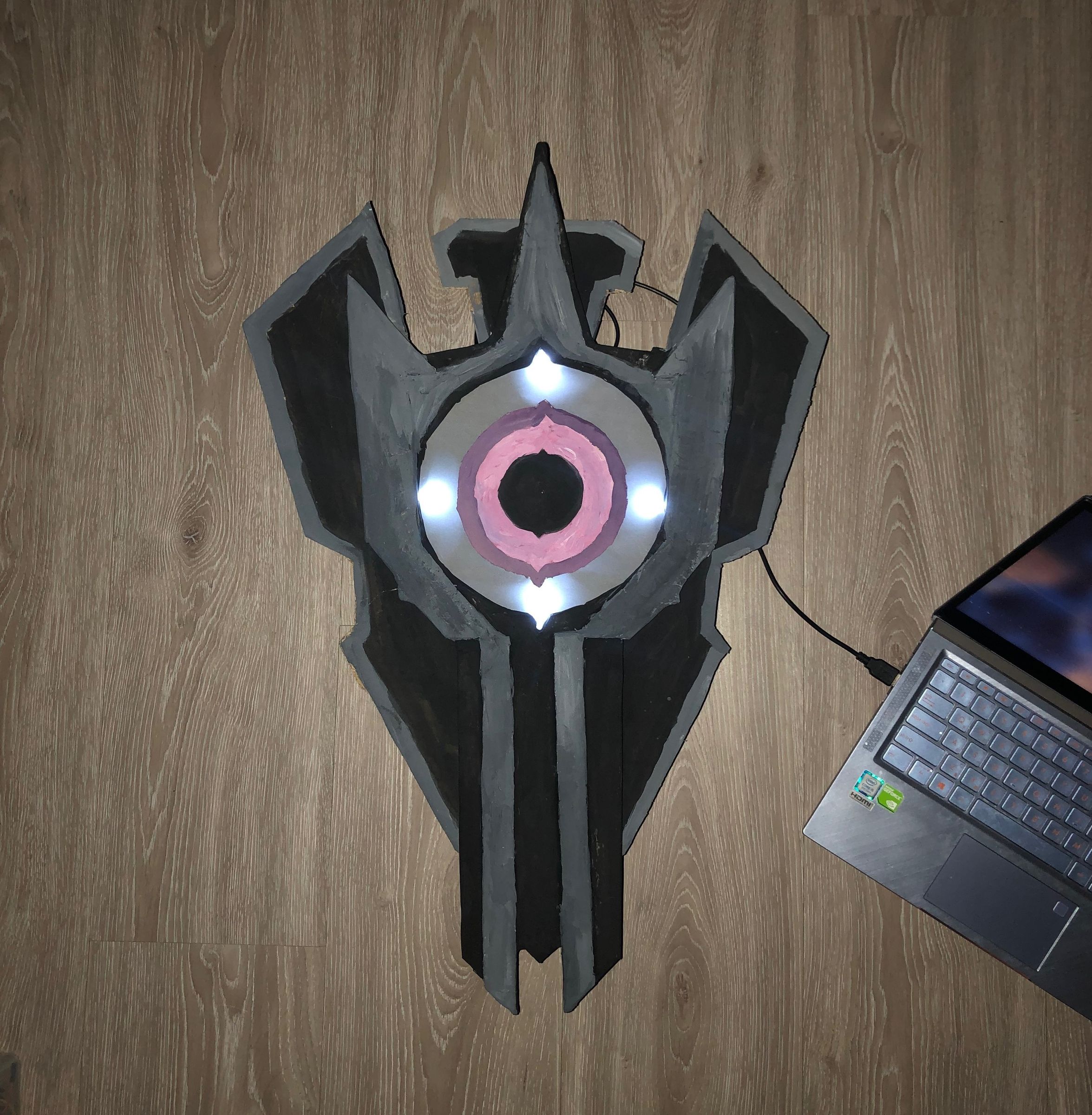 Shield Model With LED Lights : 8 Steps - Instructables