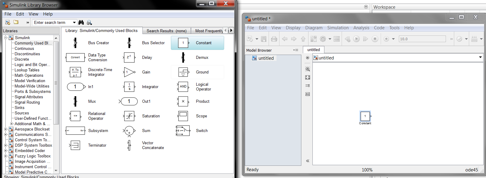 Introduction to Using Simulink in MatLab : 12 Steps - Instructables