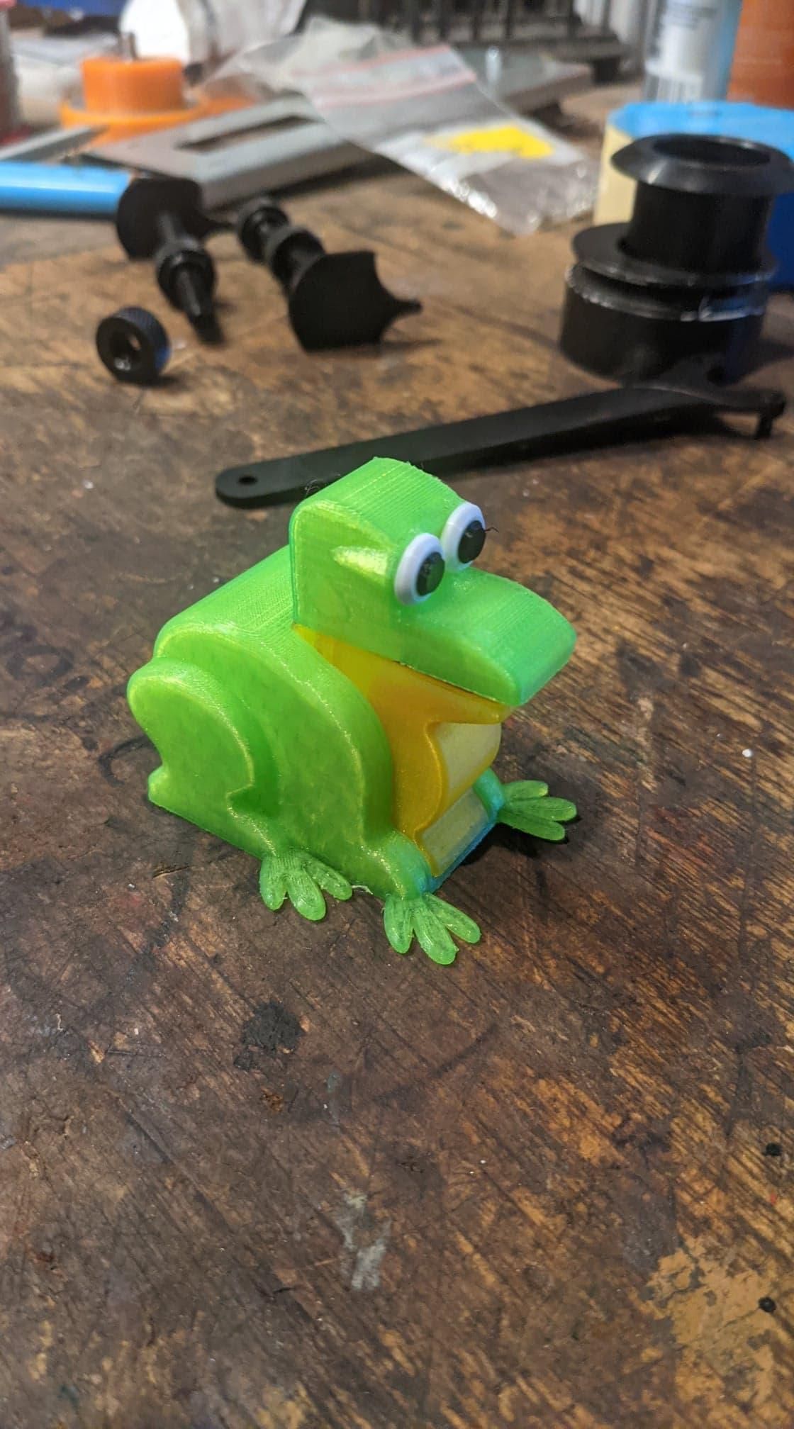 A 3D Printed Simple Mechanical Frog. - Instructables