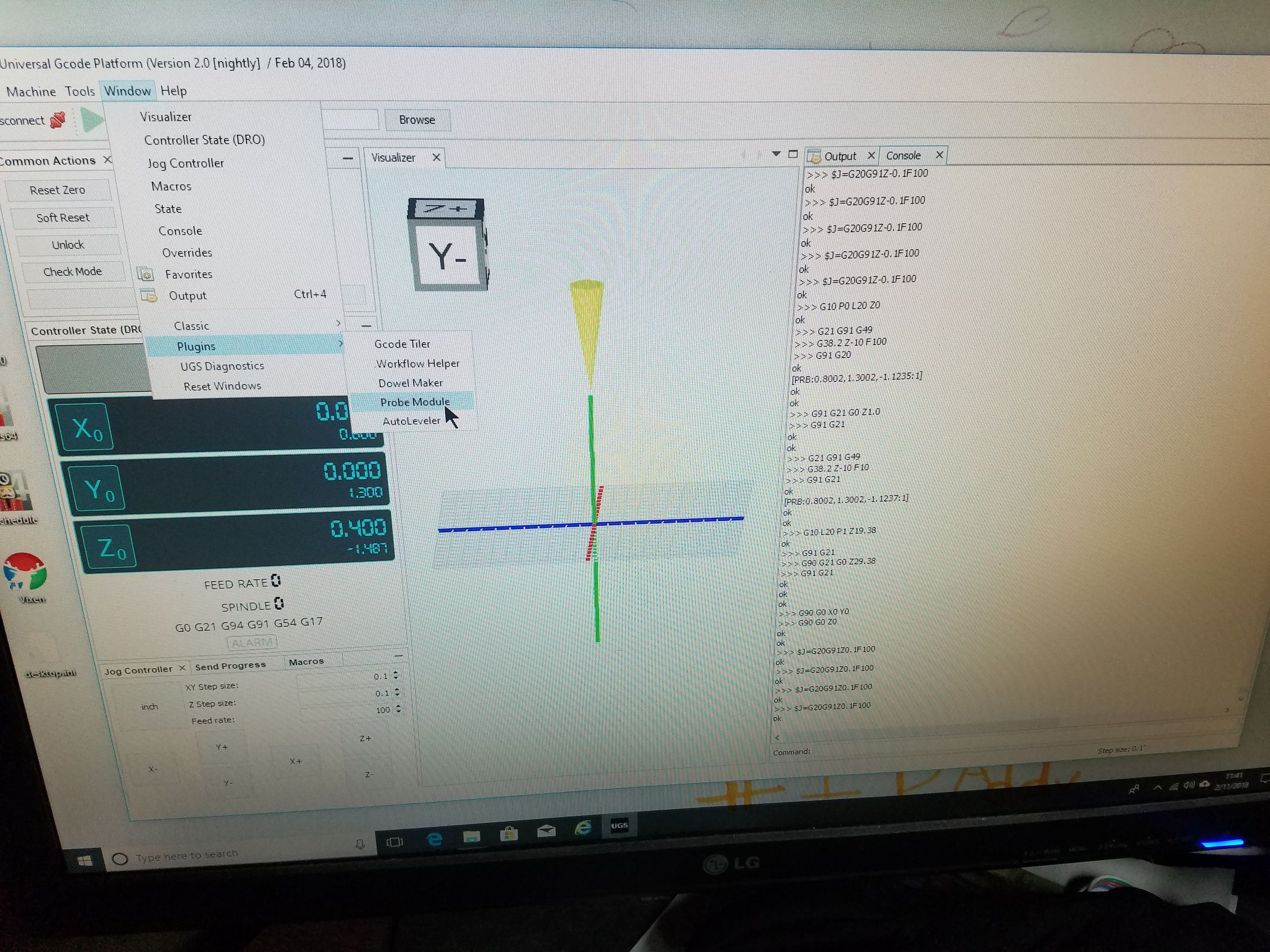 Setup a Touch Probe With a Arduino CNC Shield and Grbl and UGS Platform ...