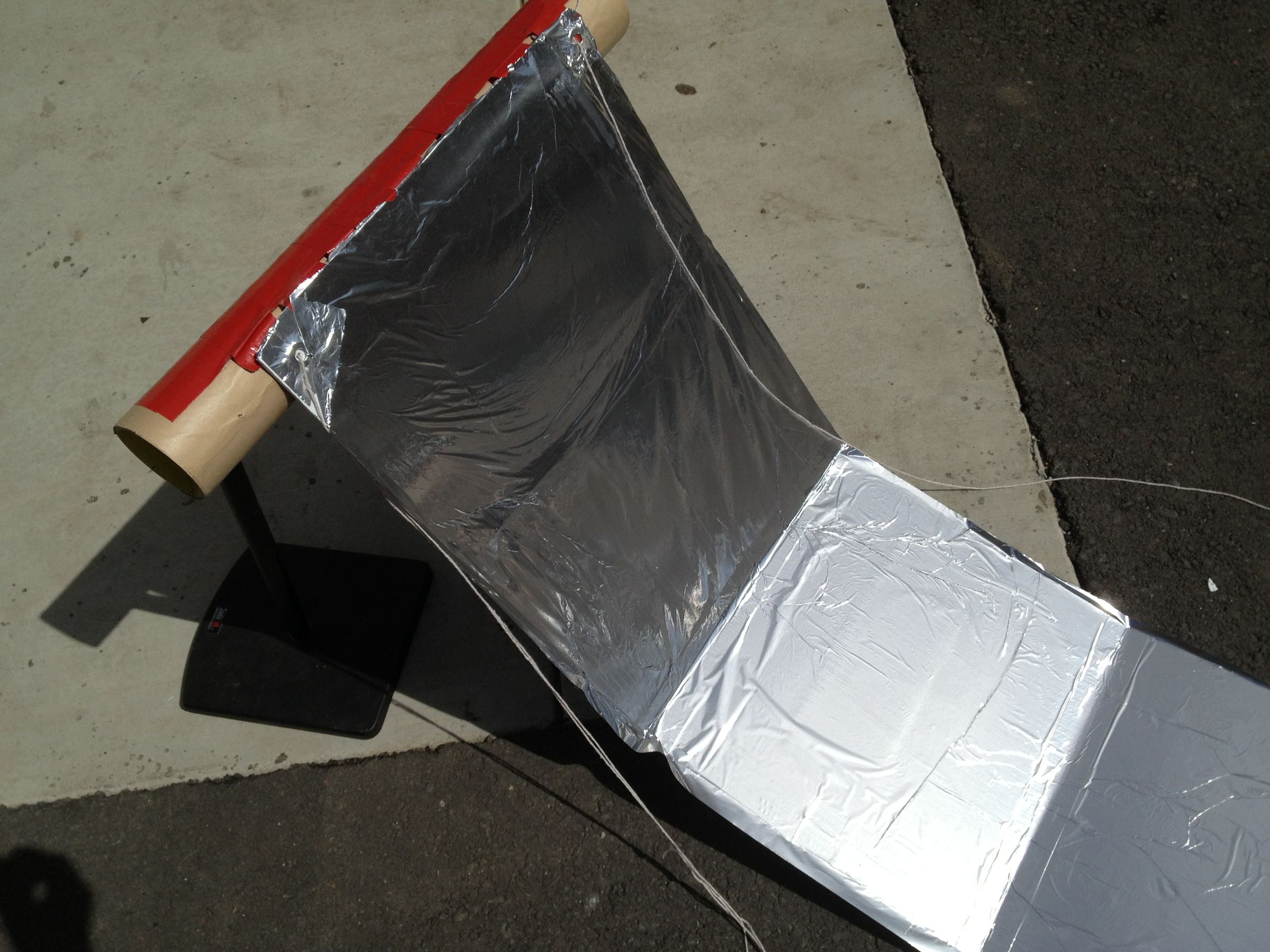 Homemade Parabolic Solar Cooker : 11 Steps - Instructables