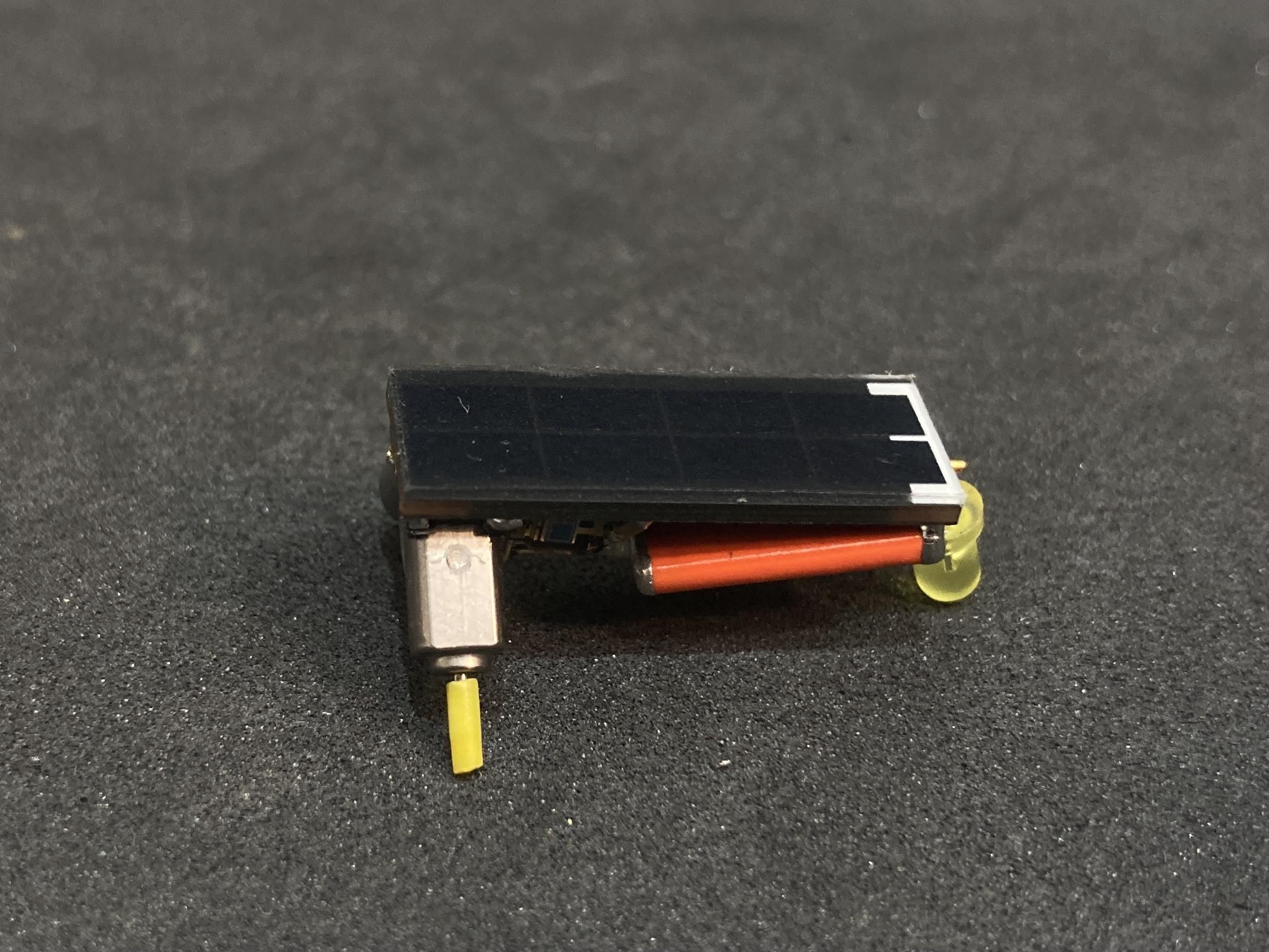 Tiny, Solar Powered, Light Seeking BEAM Bot (Mini Photopopper) : 18 ...